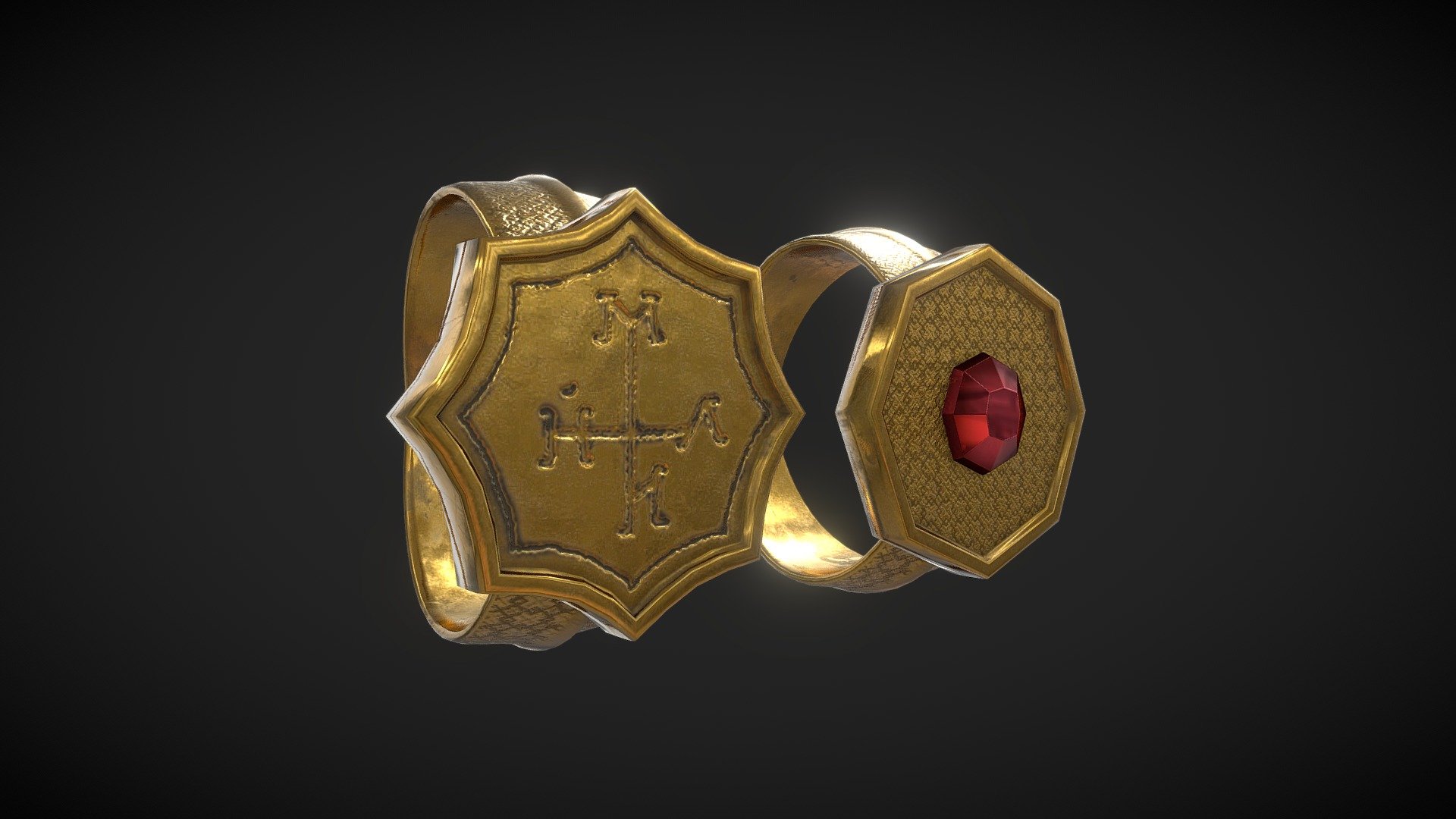 Signets - 3D model by Alicja.Grutkowska [43a03d4] - Sketchfab