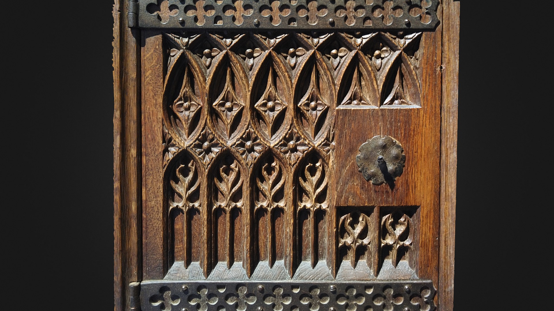 Chillon castle wooden trunk artefact - 3D model by mattdev [43a1725 ...