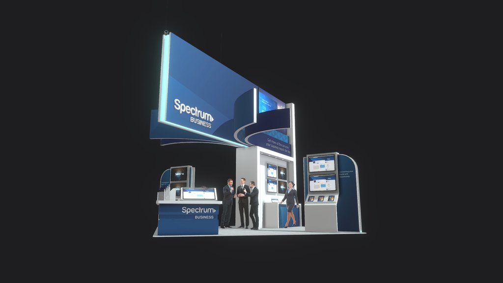 SPECTRUM BOOTH DESIGNS - A 3D model collection by Altitude Exhibits ...