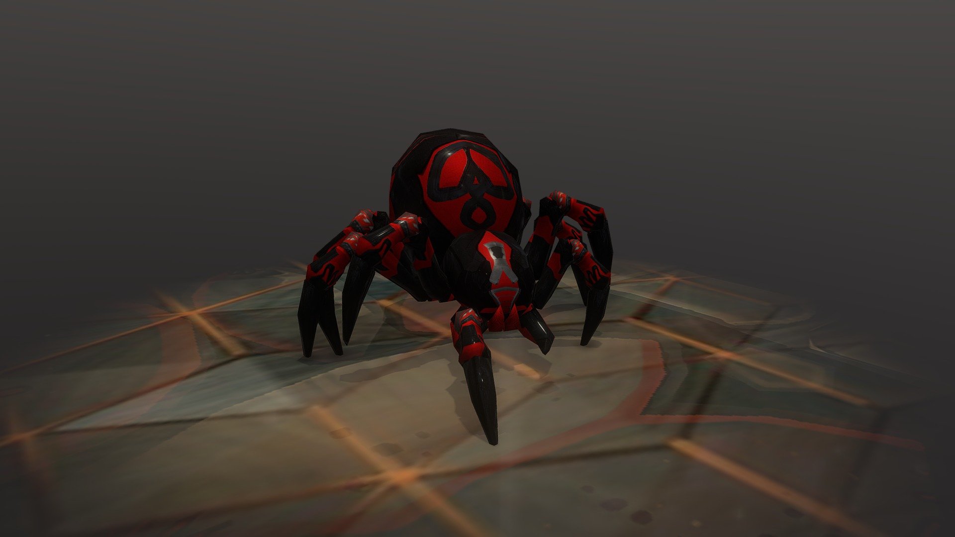 Cyborg Spider - Download Free 3D model by ArachnoBoy (@vang807 ...
