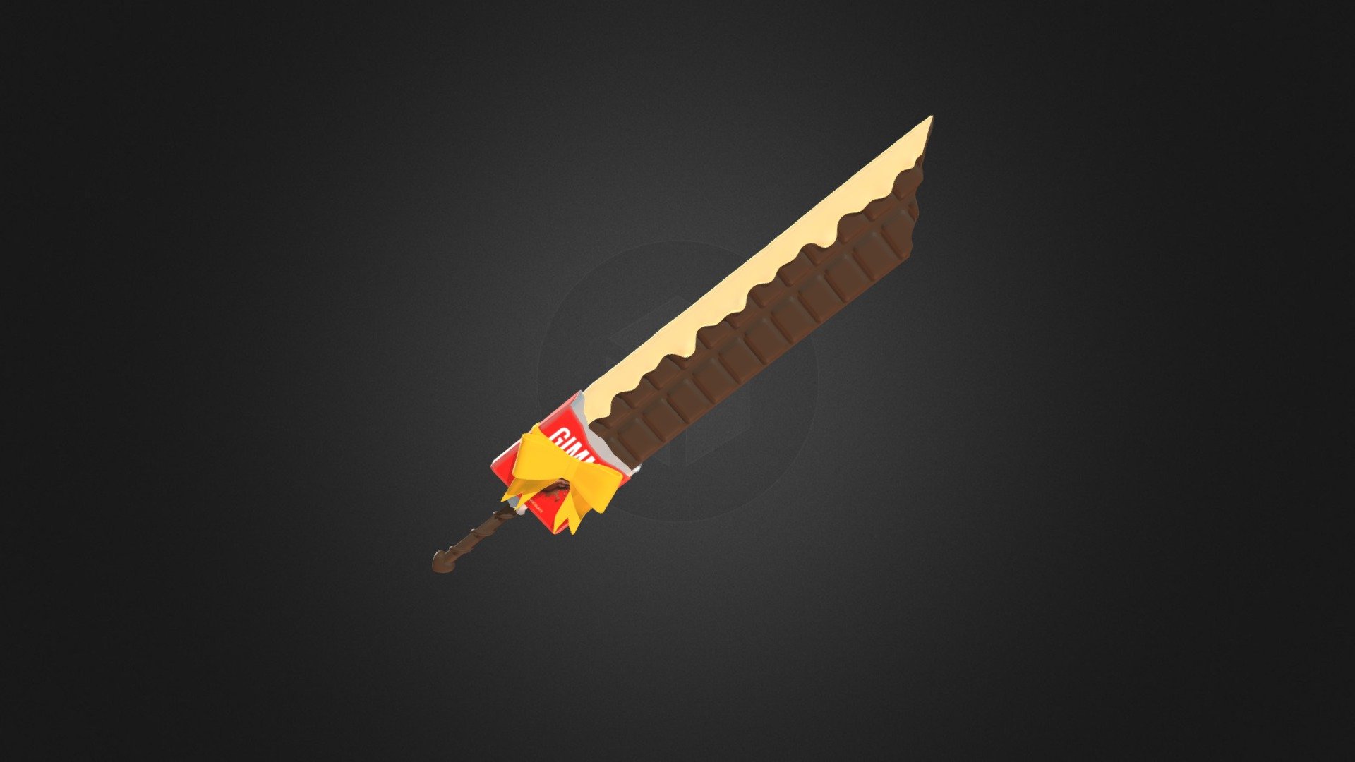 Special Gift (Heavy Sword) - 3D model by nahuelvara [43a72e5] - Sketchfab