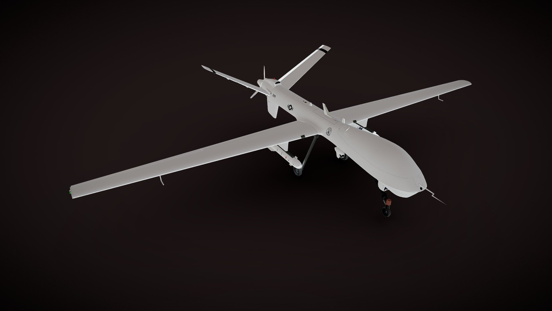 MQ-9 - 3D model by farazk3453 [43a7ecb] - Sketchfab