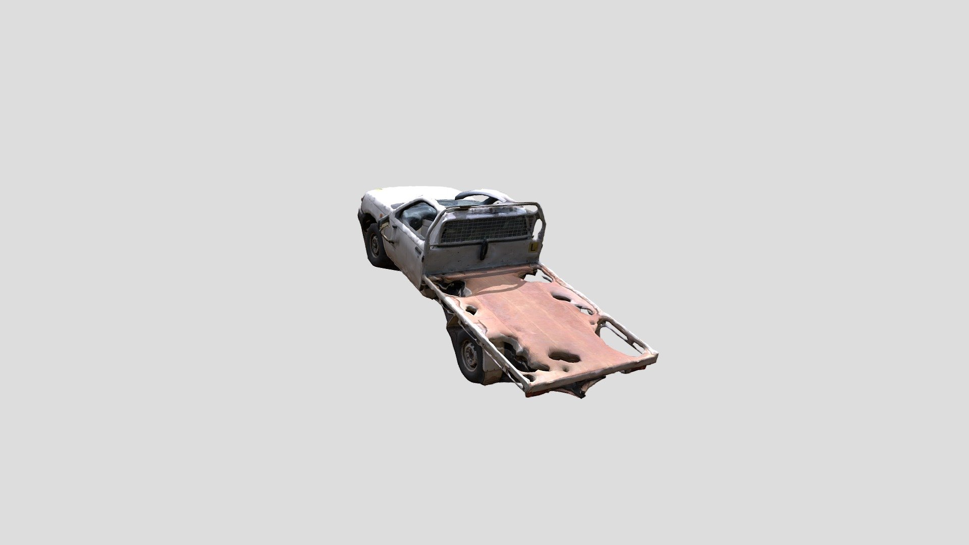 Nissan Navara Raw 3D Scan - Download Free 3D model by T3STAR ...