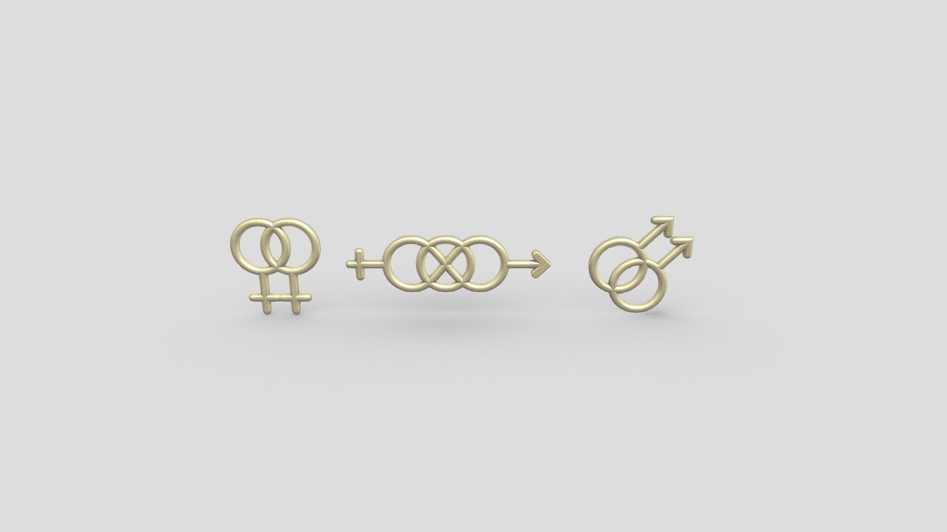 Trans _bi_les_charm - Download Free 3D model by Automic Gold (@automic-gold) [43a9b32] - Sketchfab