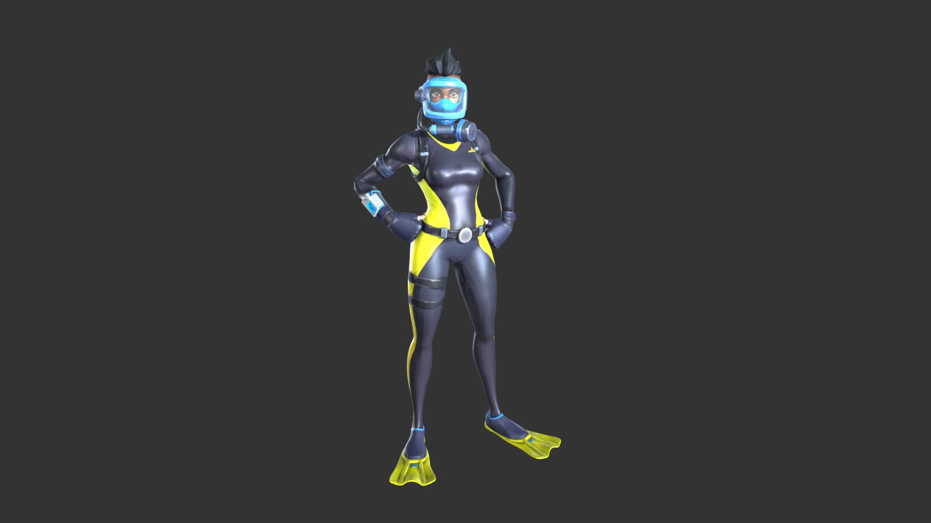 Reef Ranger Outfit - 3D model by Fortnite Skins (@fortniteskins ...