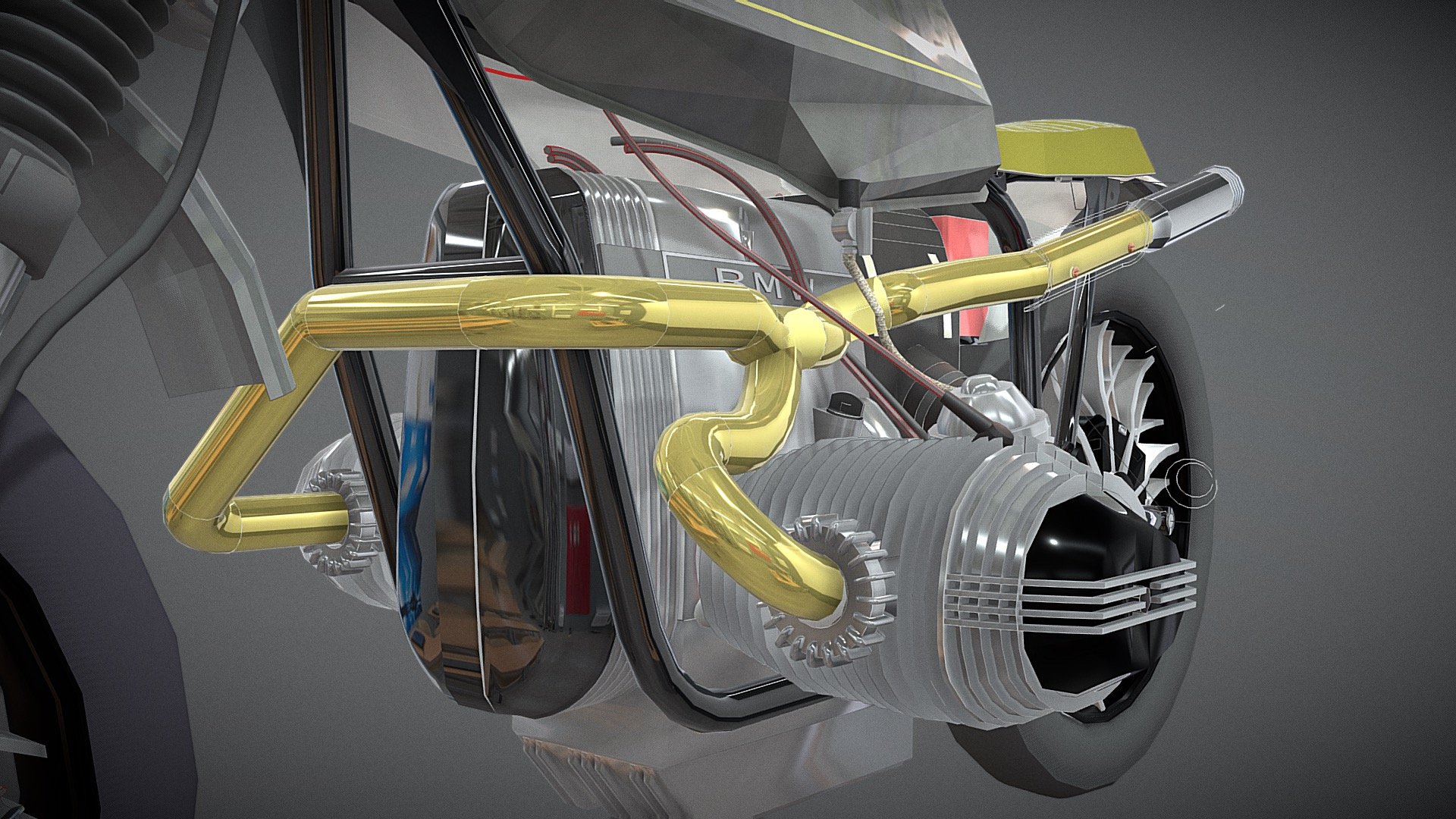 G3B scrambler ver2 - 3D model by garagethreeb [43abd85] - Sketchfab