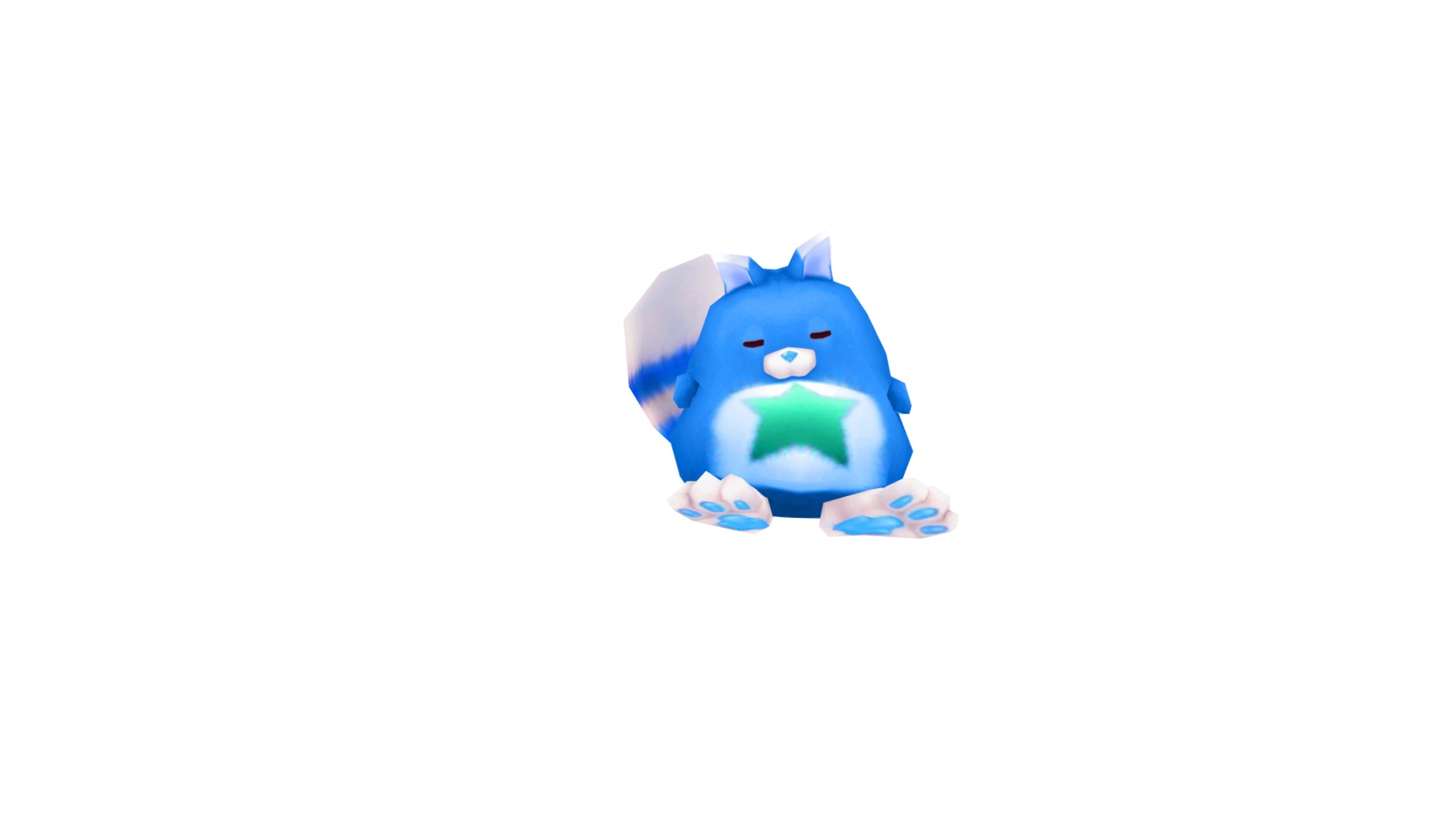 Hoshi Tanuki Sleep - 3D model by Nazonoke [43ac7d0] - Sketchfab