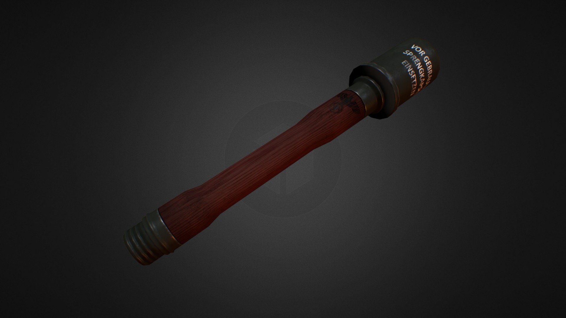 Model 24 grenade - 3D model by David Phoenix (@daphoeno) [43ace85 ...