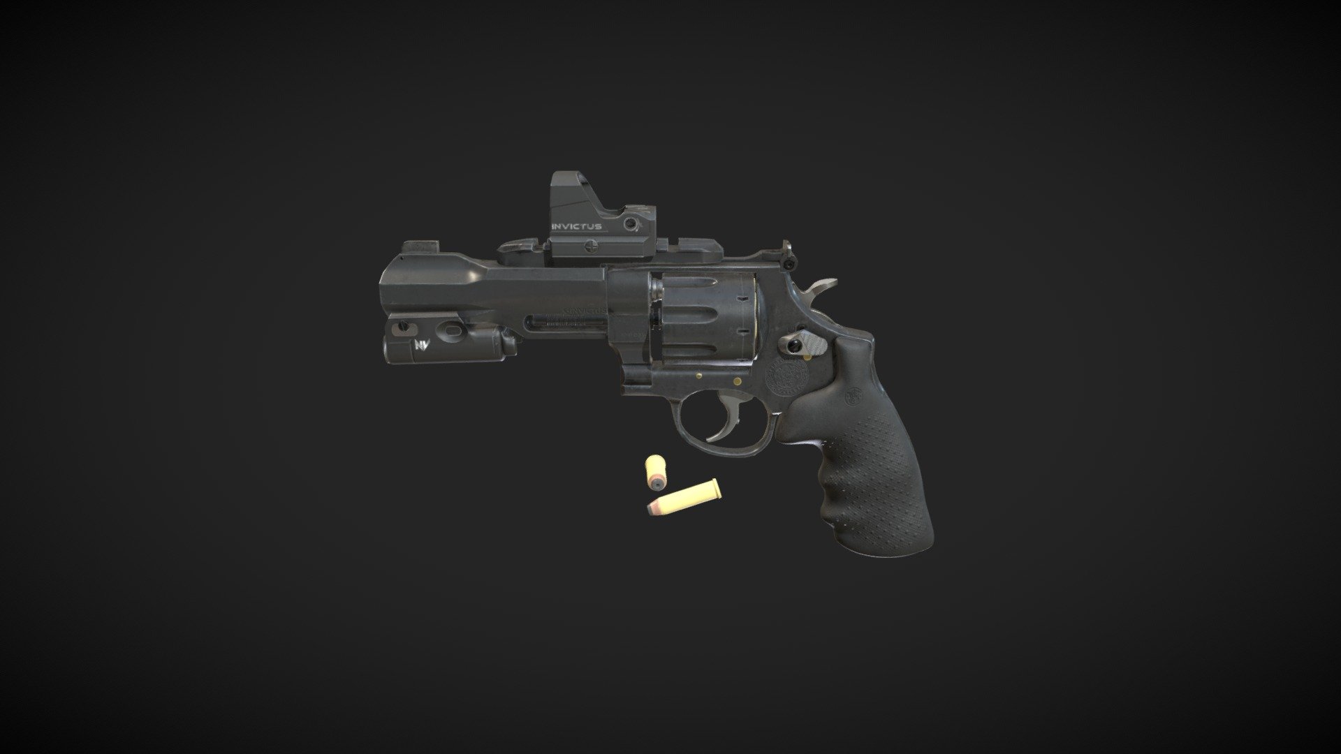 revolver1 - 3D model by AYUSH ANAND (@Invictussad) [43ad41e] - Sketchfab