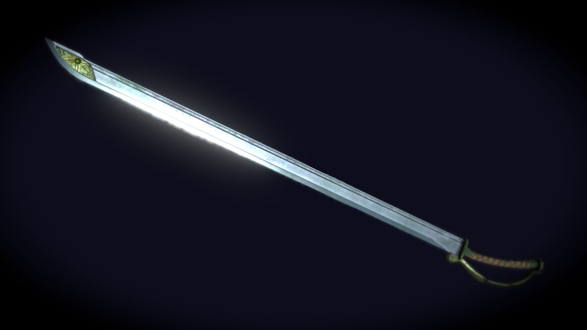 Elegant long Messer - Download Free 3D model by iceboxX708 [43ad75d ...