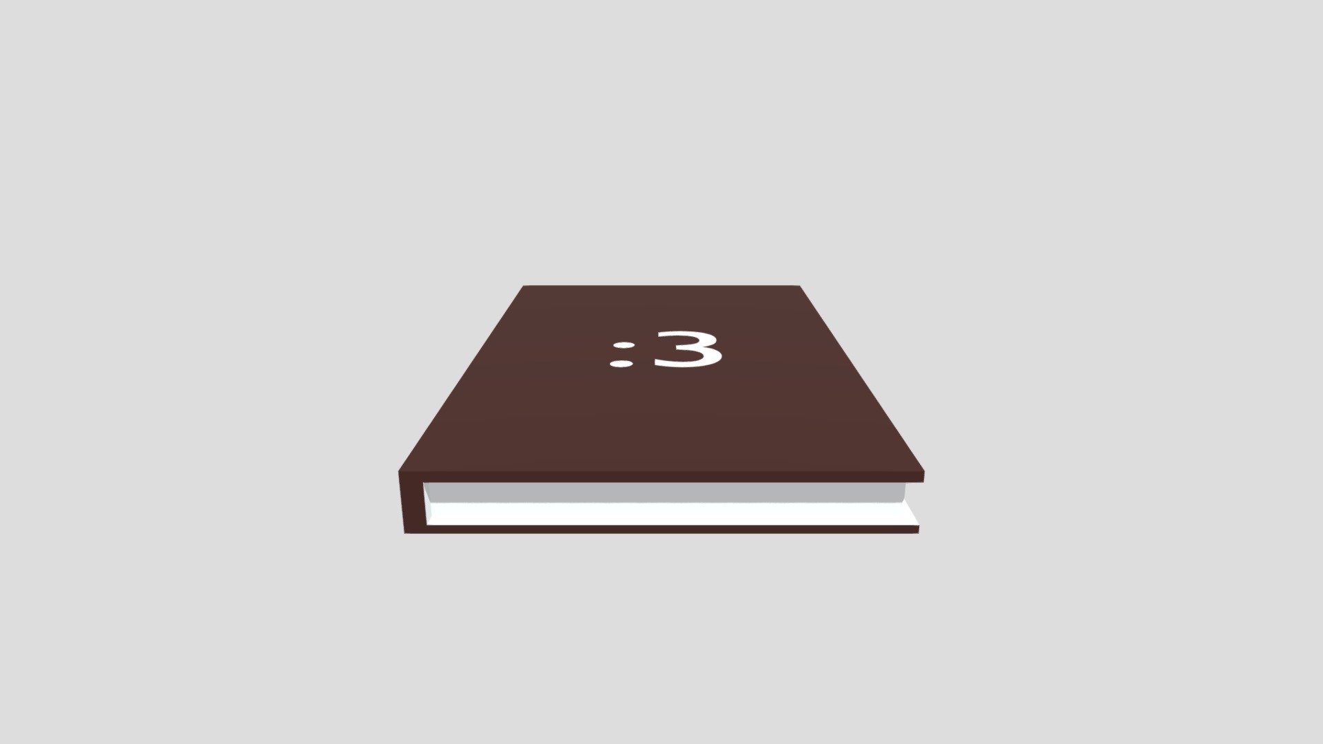 Book - Download Free 3D model by kasmithan [43ae37a] - Sketchfab