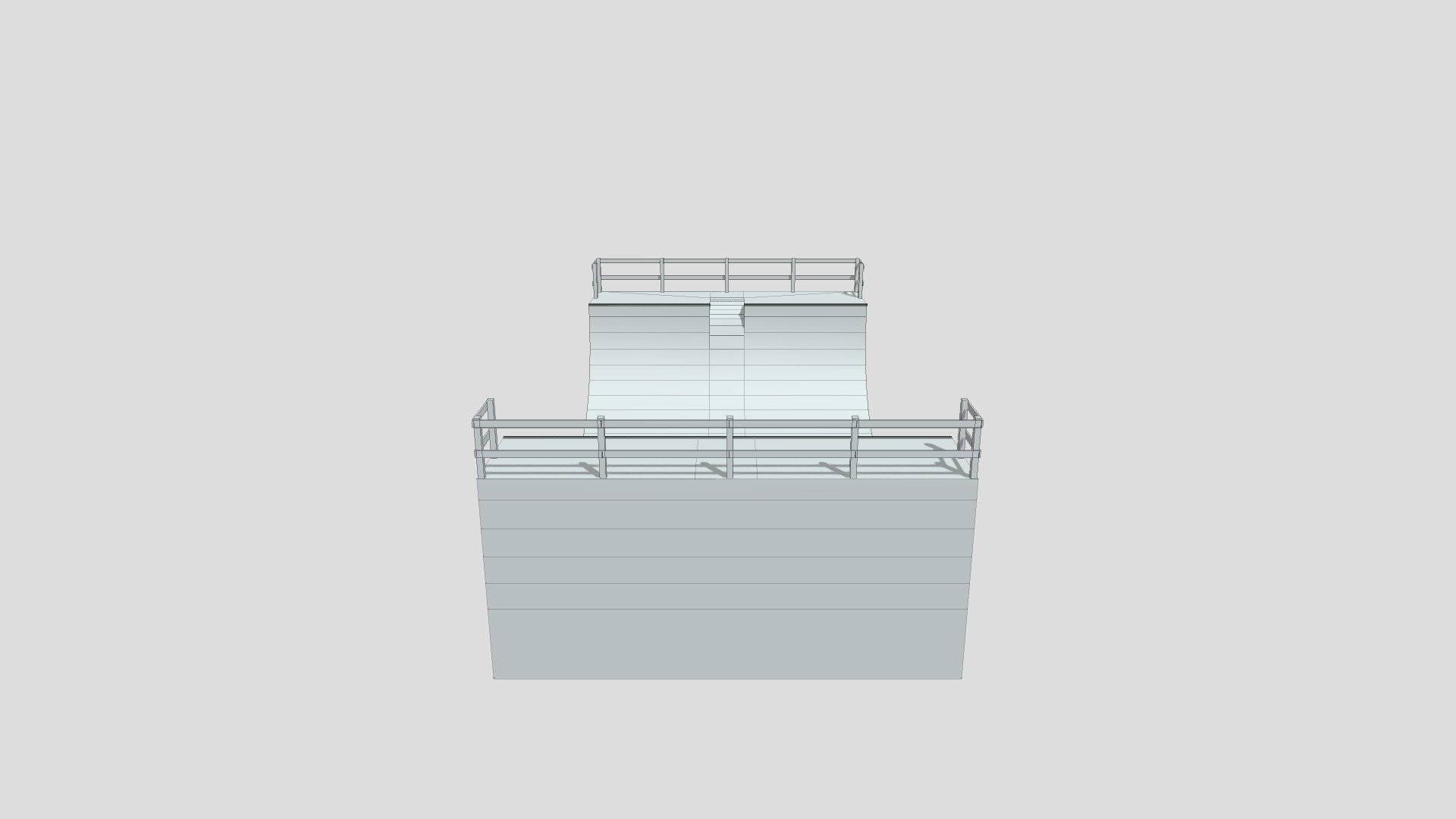 Halfpipe Model - Download Free 3D model by aldealing [43afabe] - Sketchfab