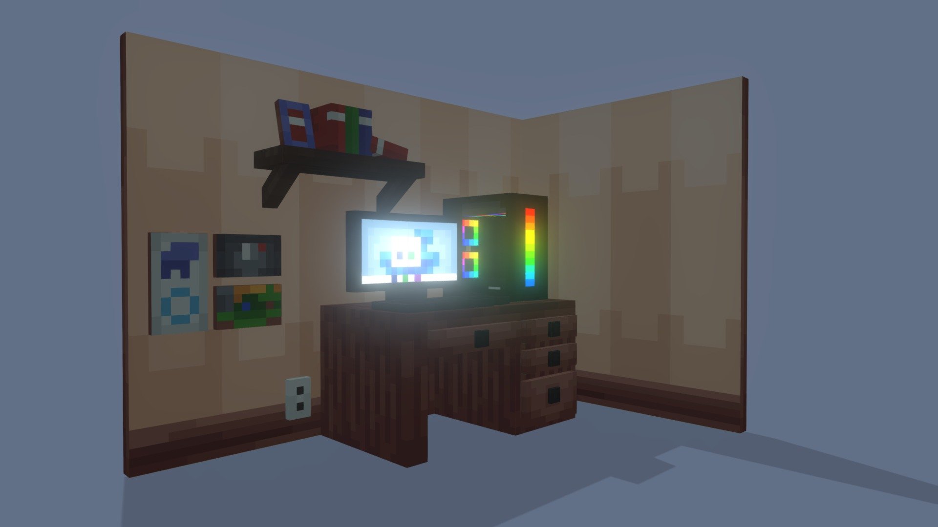 Pc - 3D model by RealJoshMC [43b06b3] - Sketchfab