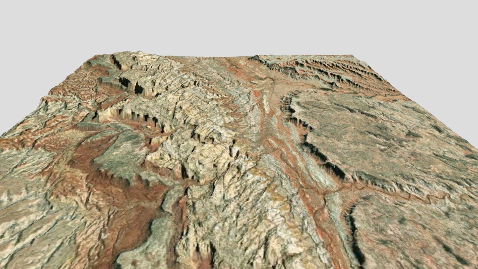 Dessicated Ridge Utah - 3D model by Stance Hurst (@Cacti3D) [43b0da7 ...