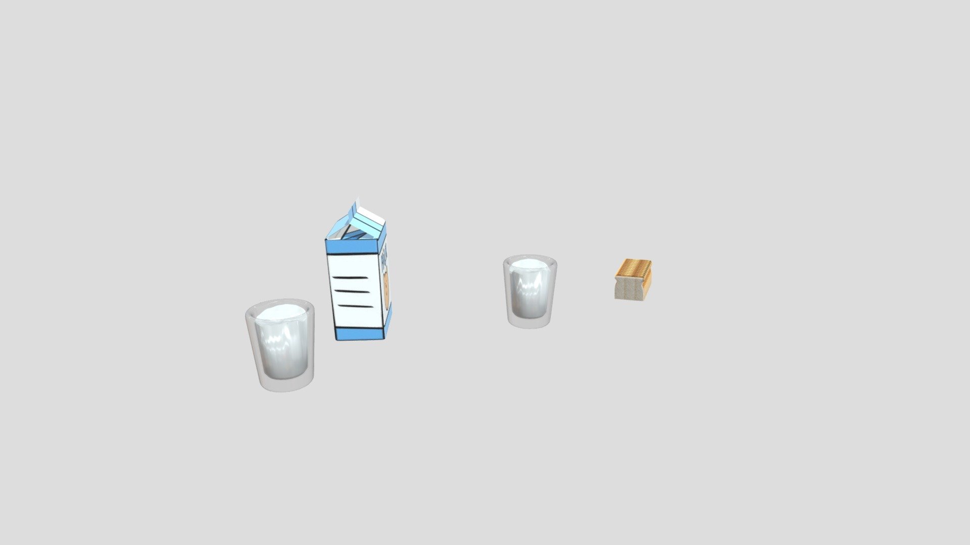 breakfast food models - Download Free 3D model by adevigns (@ADevign ...
