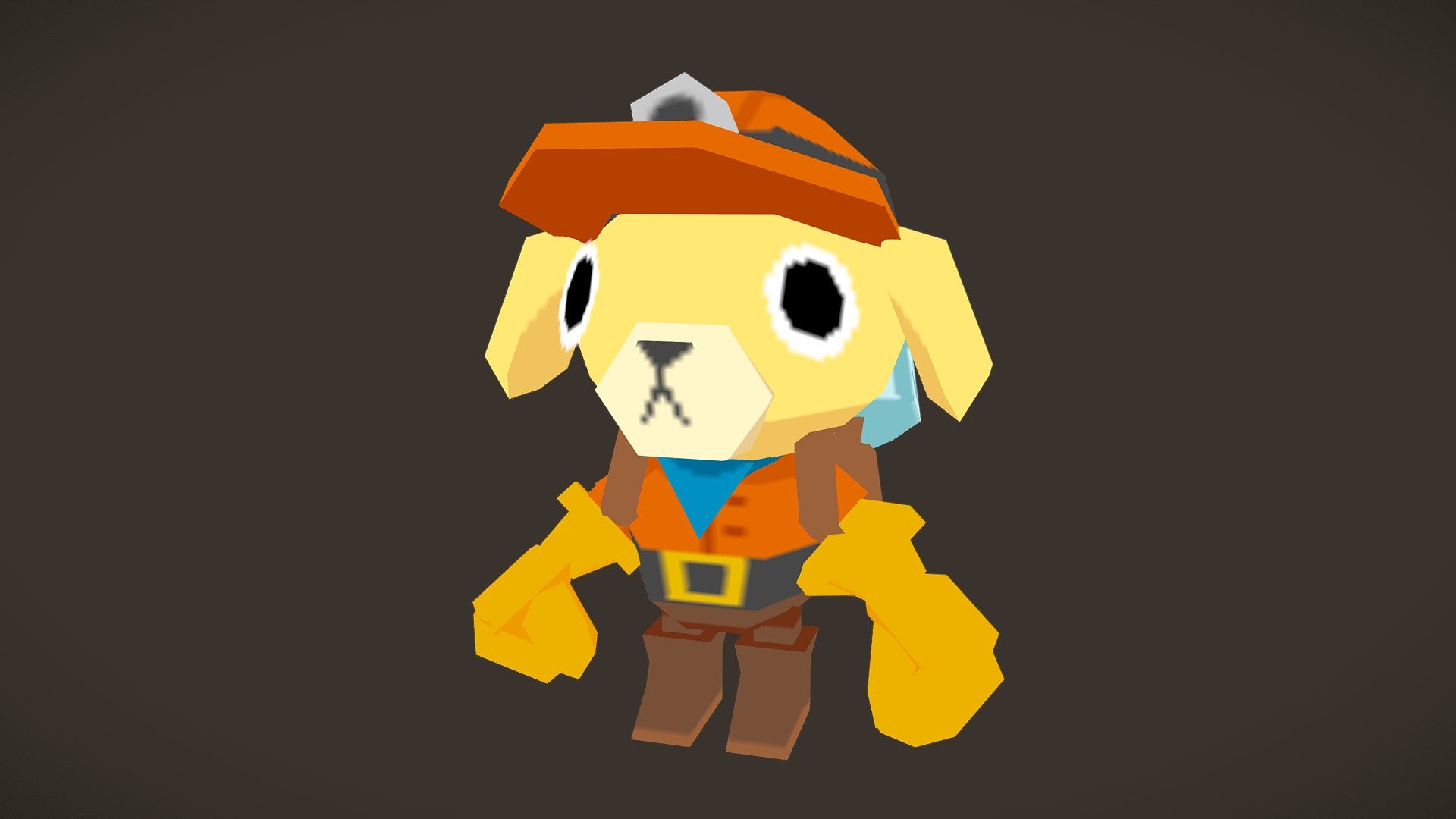 Diggy the Dog - 3D model by davisGB [43b1925] - Sketchfab