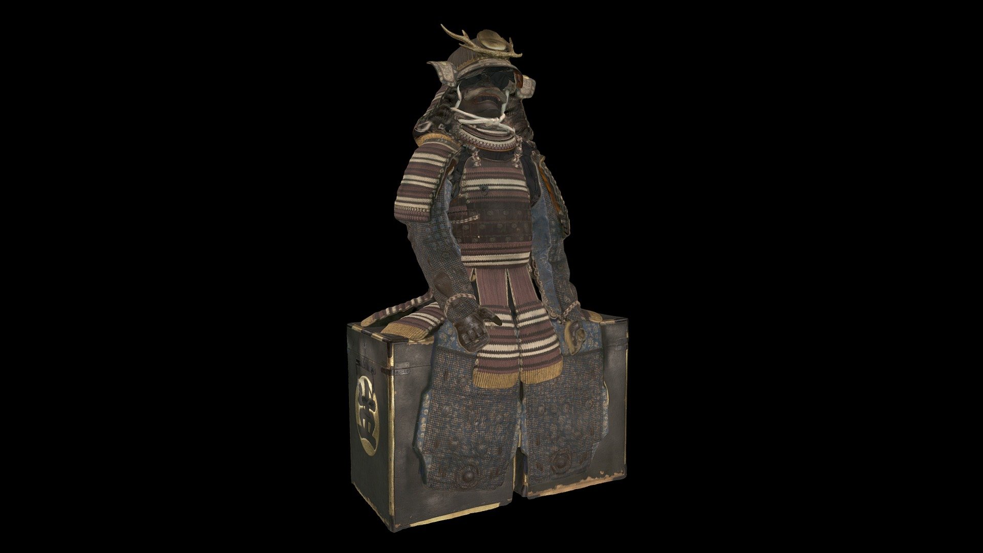 Samurai Armour - 3D model by Powerhouse Museum (@powerhousemuseum ...