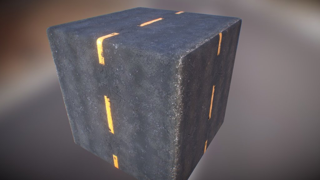 Asphalt - 3D model by Fabien Forestier (@ledjinn) [43b4724] - Sketchfab