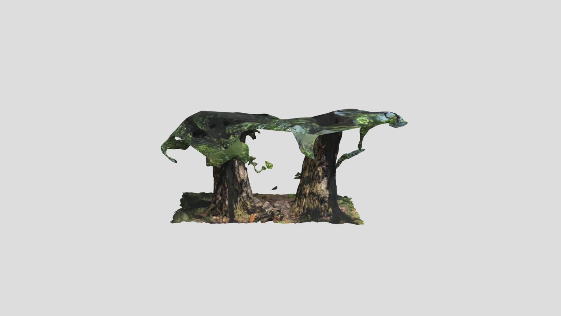2trees - Download Free 3D model by dawghousestudiosaz [43b588d] - Sketchfab