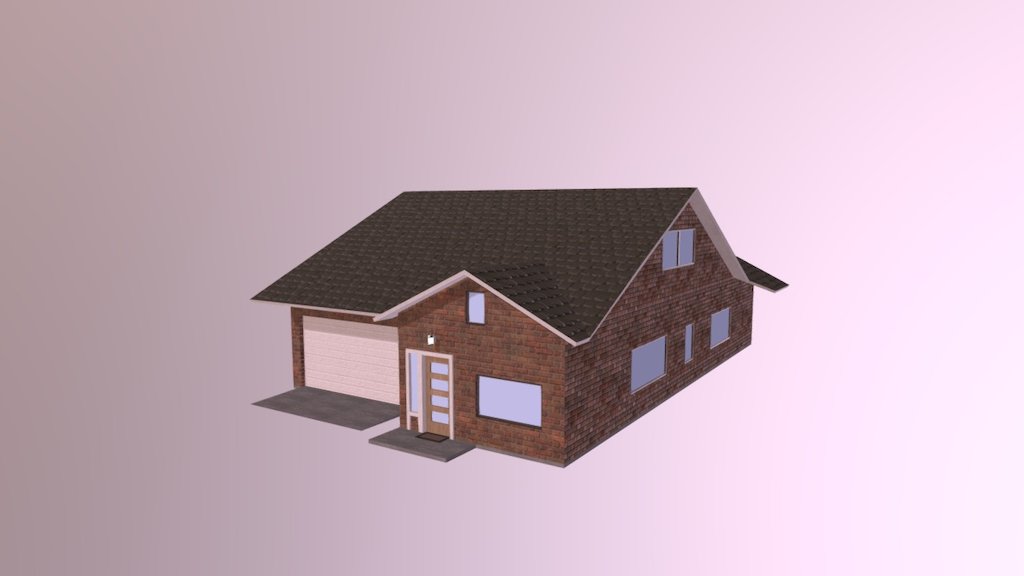 Modern Test House - 3D model by FluffyBlueCow [43b5de1] - Sketchfab