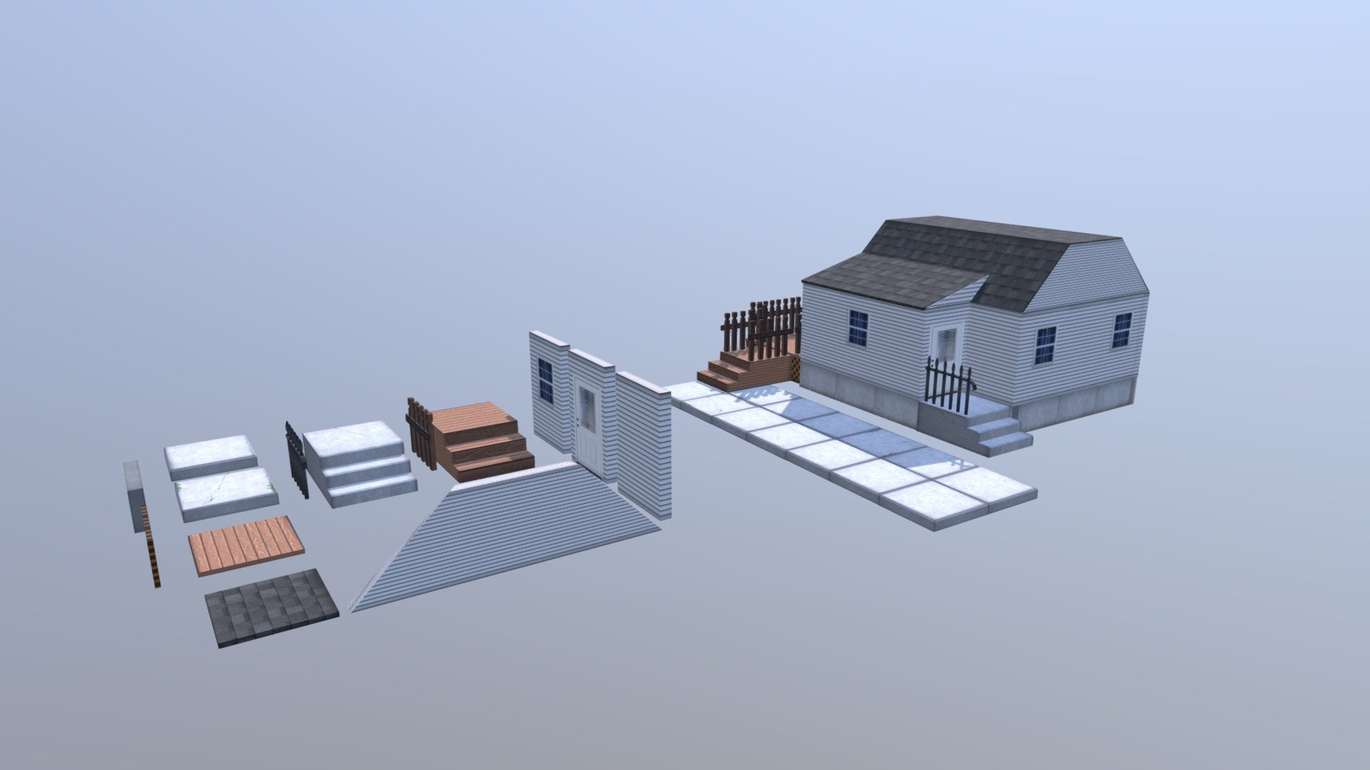 Modular Building Cassara Kennedy - 3D model by Cassara.Kennedy [43b66f3 ...