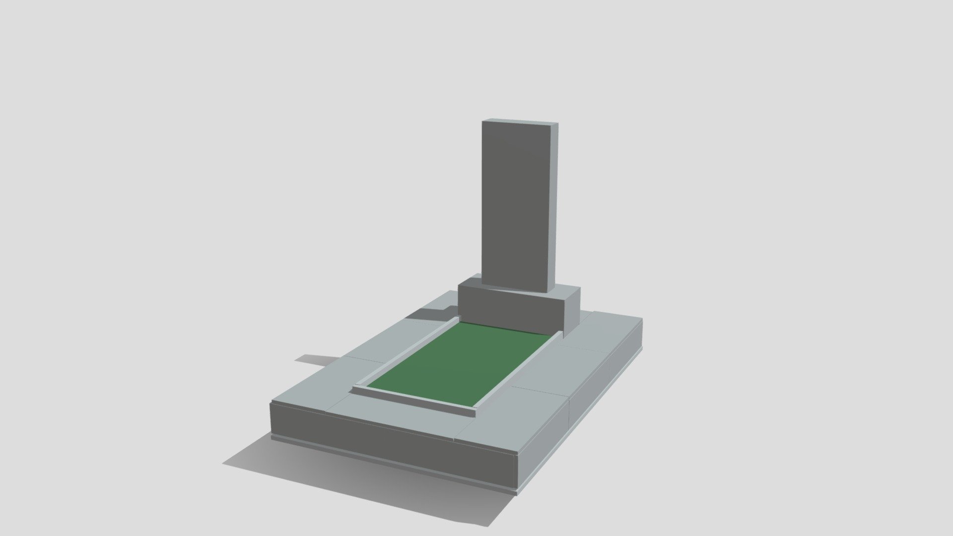 monument gravestone burial - 3D model by derxphoto [43b8238] - Sketchfab