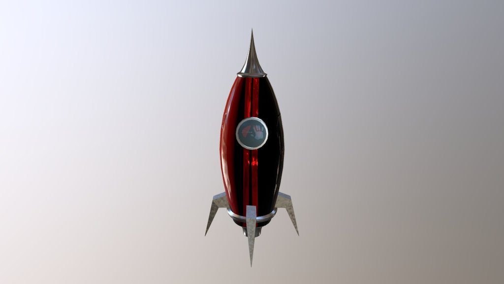 Rocket - 3D model by YzarkYzlyk [43beaa1] - Sketchfab
