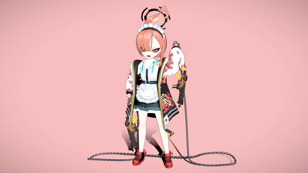 BlueArchive공식행사 - A 3D model collection by Achimphang아침빵 (@achimphang) - Sketchfab