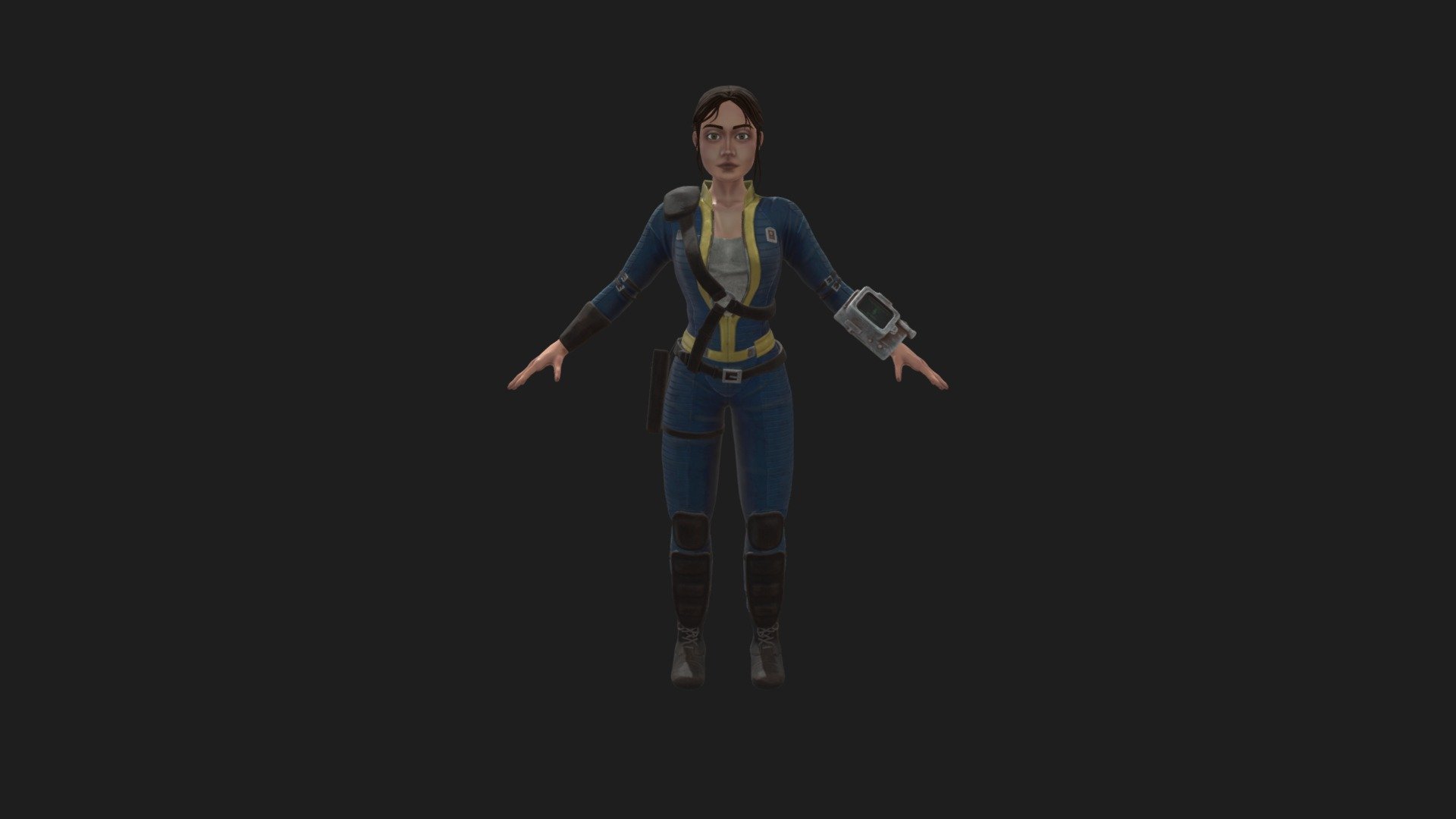 Lucy MacLean_ Final - 3D model by graveintentionsart [43bf71d] - Sketchfab