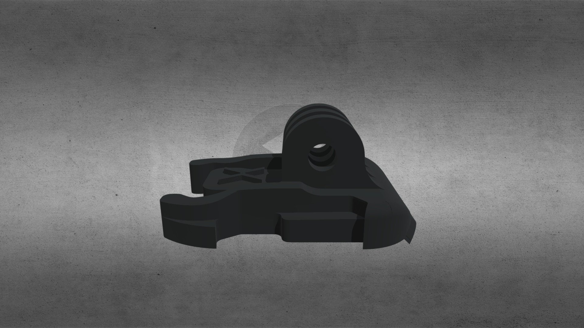 Gopro locking clip - 3D model by exhibitionist [43c0831] - Sketchfab