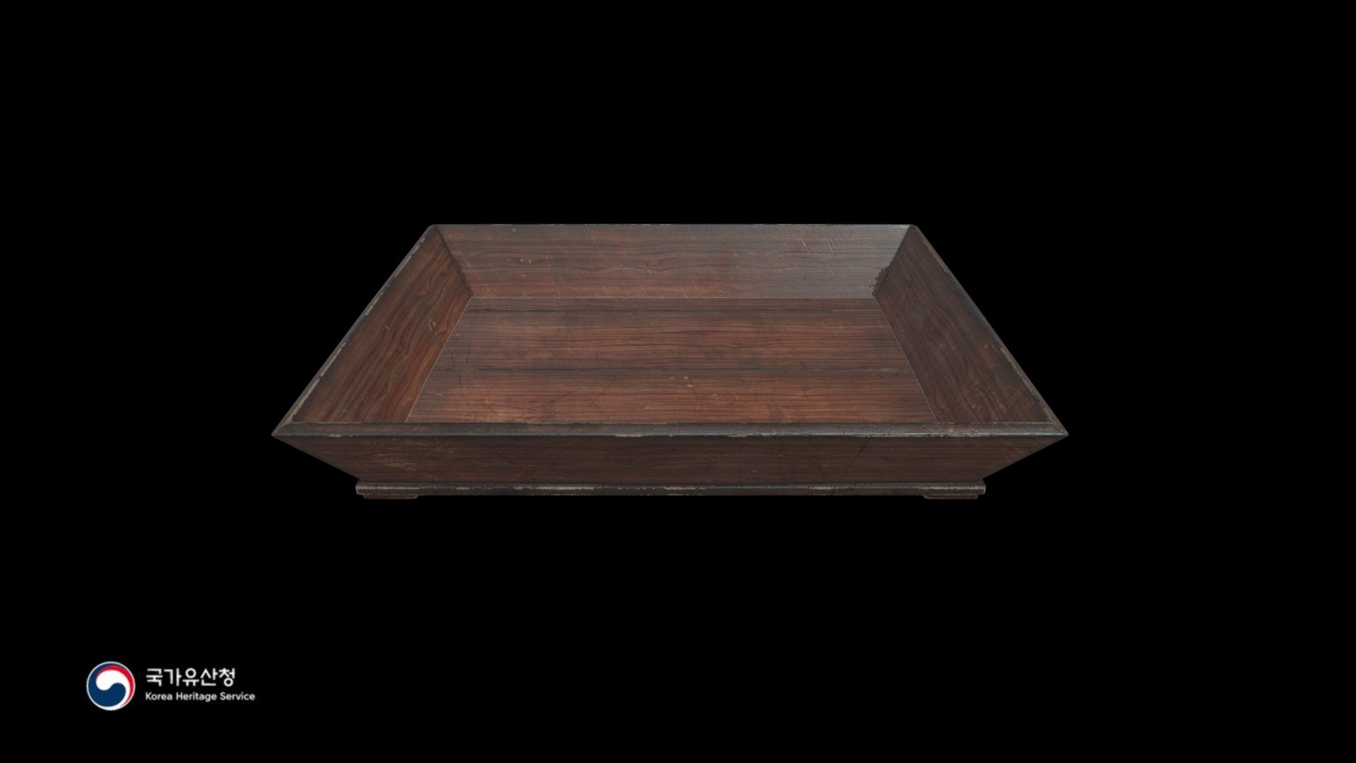 Unhyun_ Wooden Tray_A - Download Free 3D model by KOREA HERITAGE ...