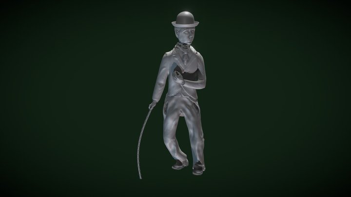 Charlie-chaplin 3D models - Sketchfab