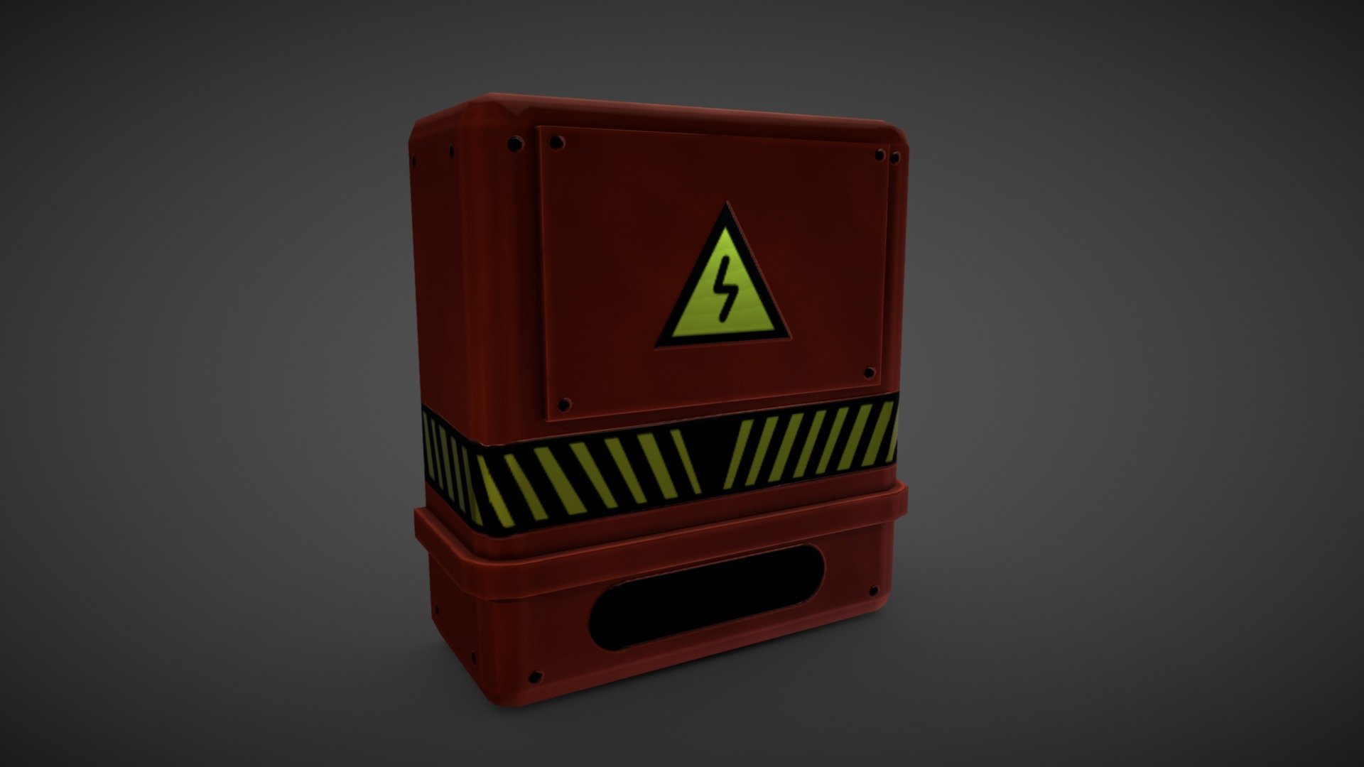 Overgrown Train Station - Power Box - Download Free 3D model by ...