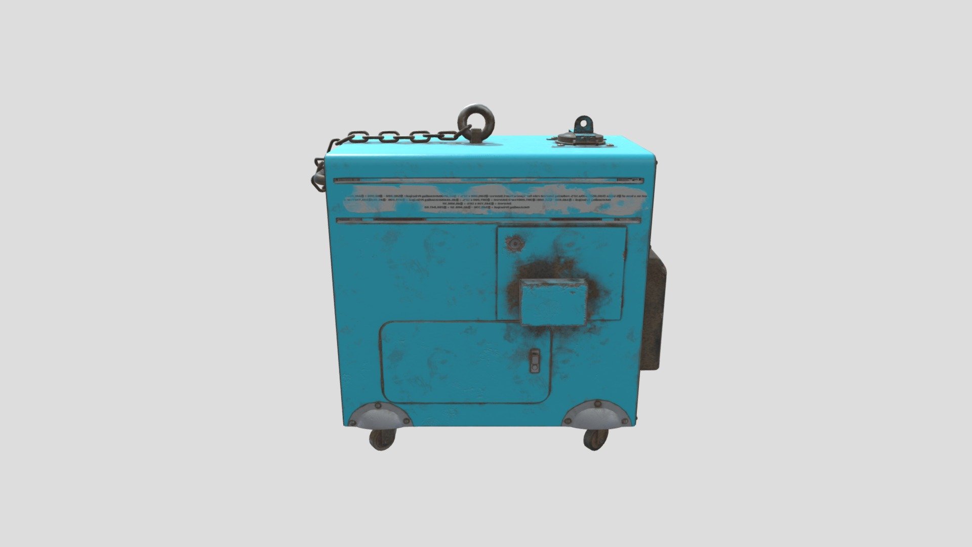3d Generator Rusted Scrap - 3D model by KULDEEP.CHOUDHARY51 [43c6a28 ...