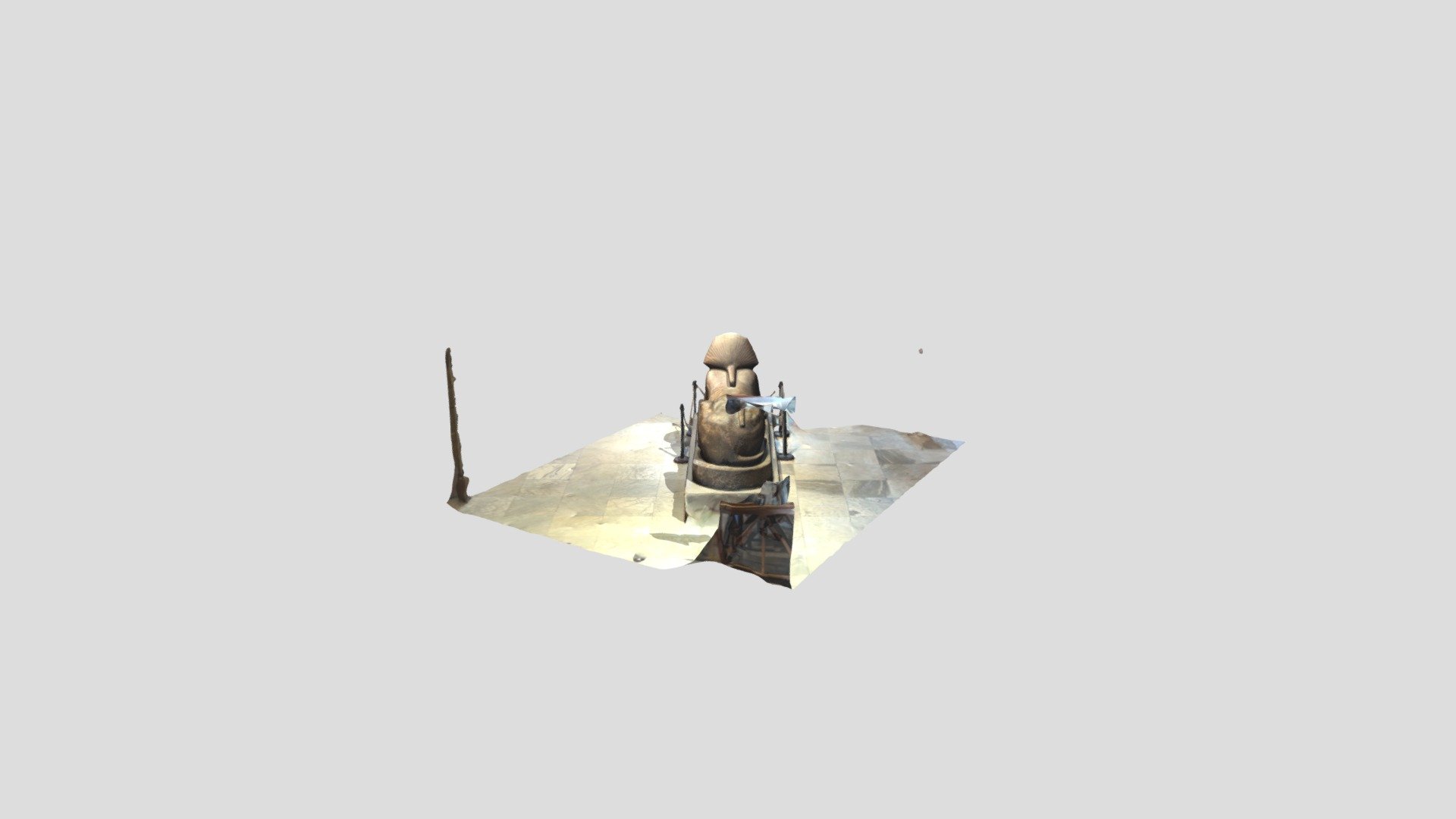 The Granite Sphinx - 3D model by NeonForest (@dakila5) [43c7433 ...