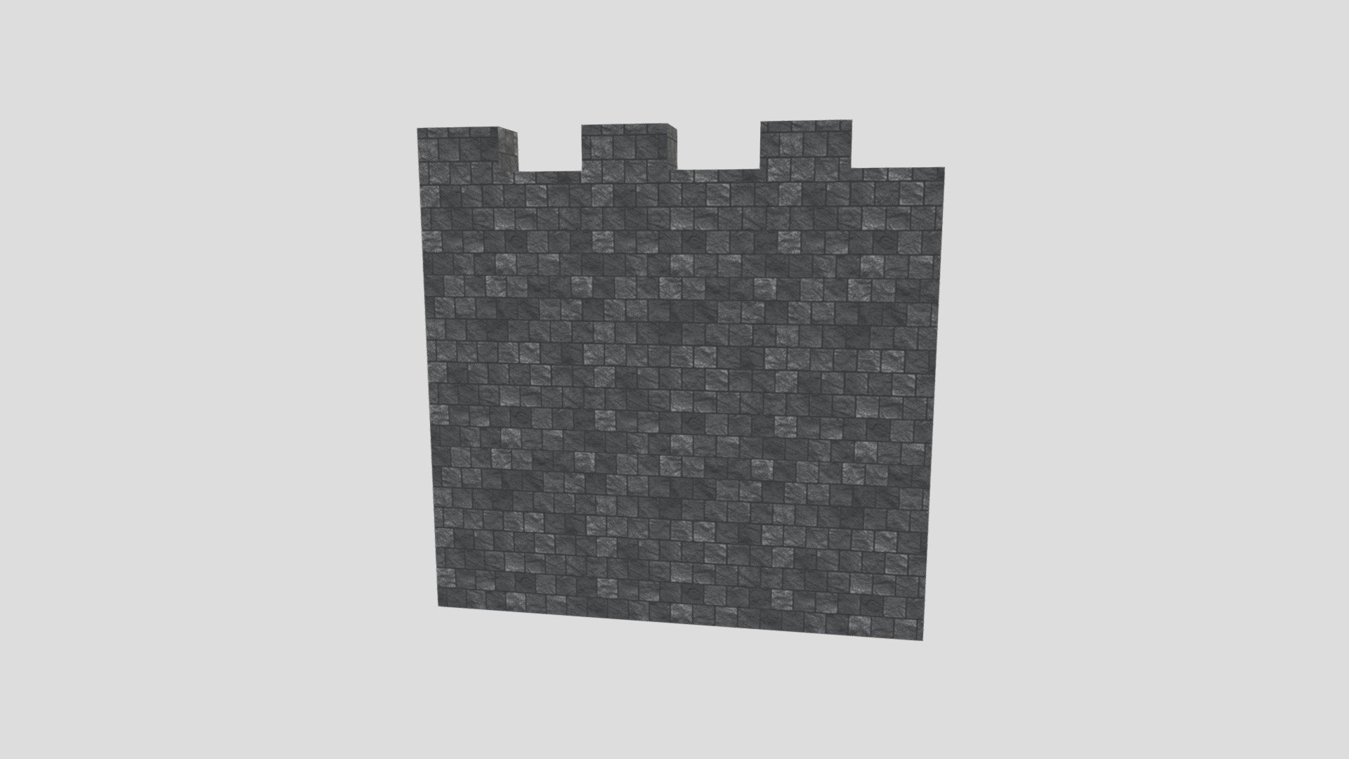 Castle Wall - 3D model by 200097 [43c8402] - Sketchfab