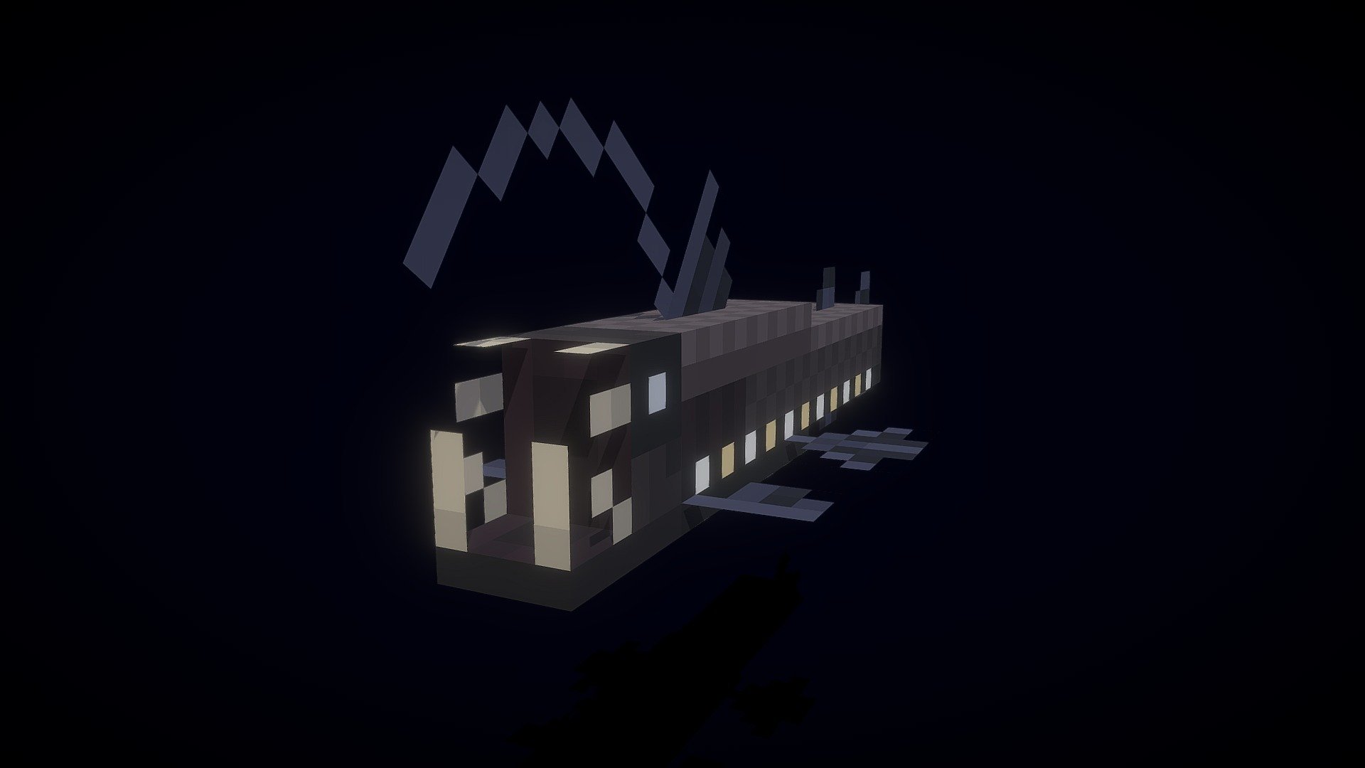 Minecraft Viperfish - 3D model by Skart (@Skart2000) [43cb256] - Sketchfab