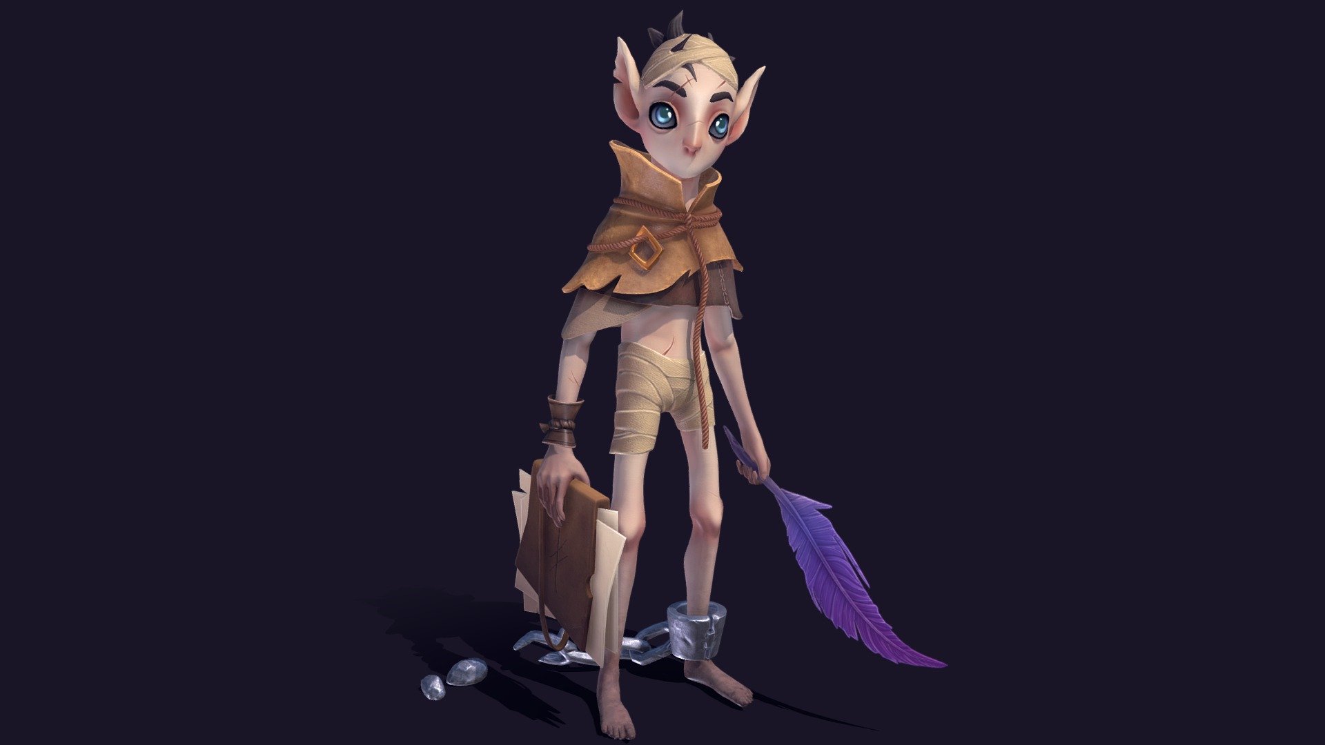 Small Creature - 3D model by Victoria Reinhold (@reinhold) [43cbcee ...