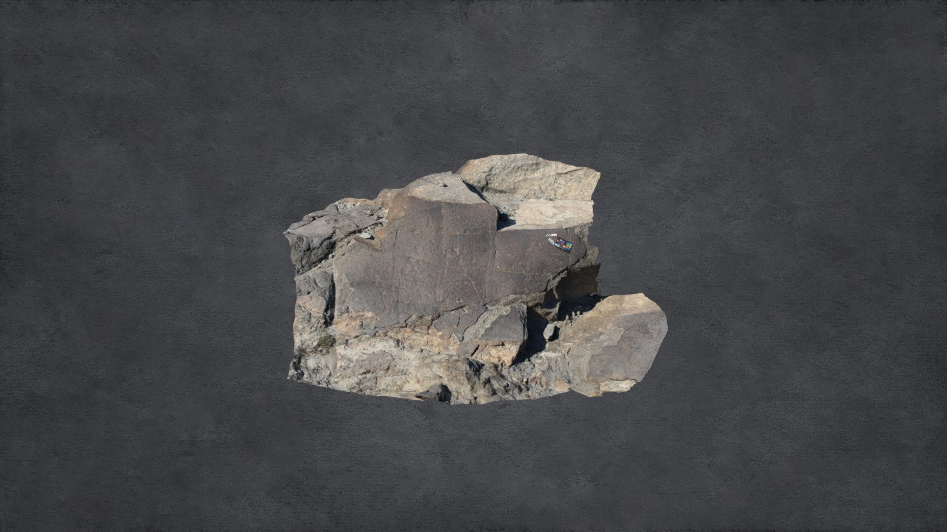 Rock Carving at MinarGah (Rock 133) - 3D model by cvlablums [43cc918] - Sketchfab