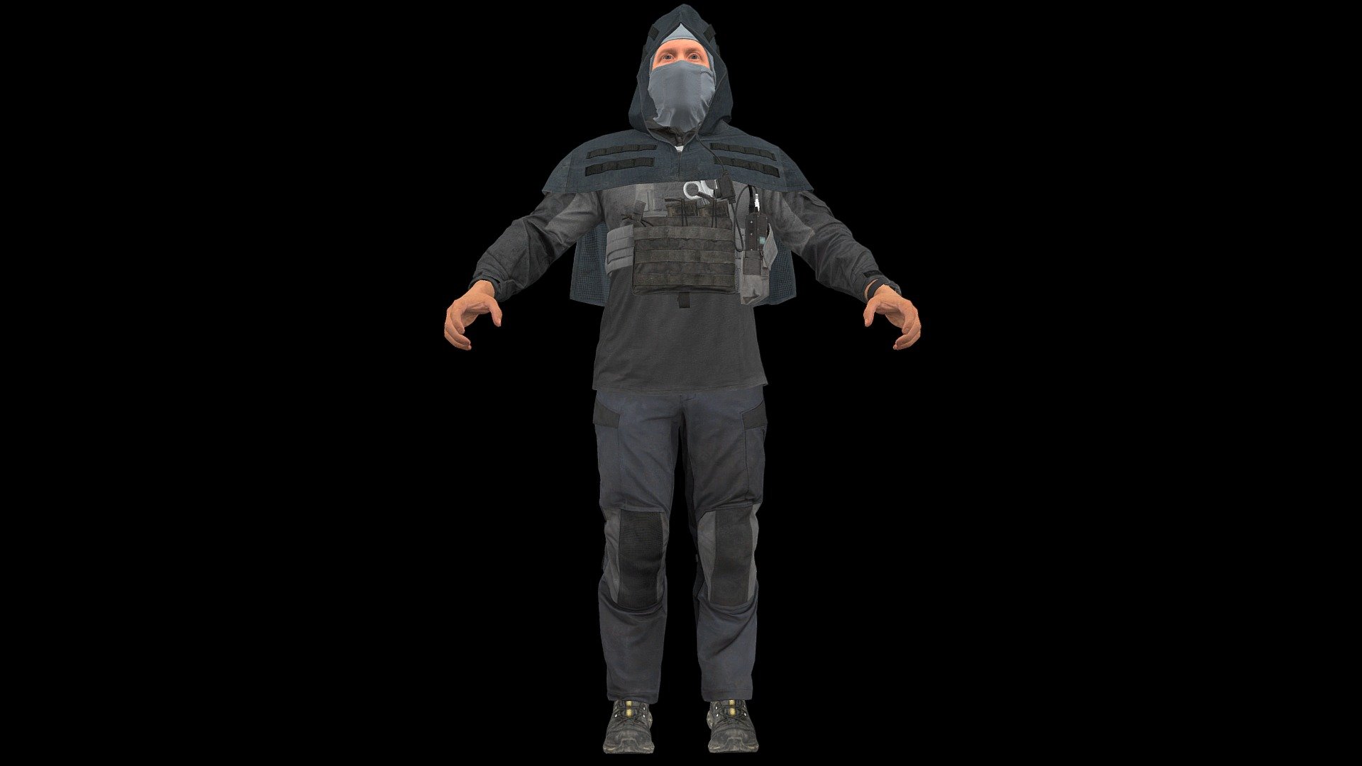 MWII(2022) - Shadow Company - Specgru:Apparition - 3D model by 3XtrEmE ...