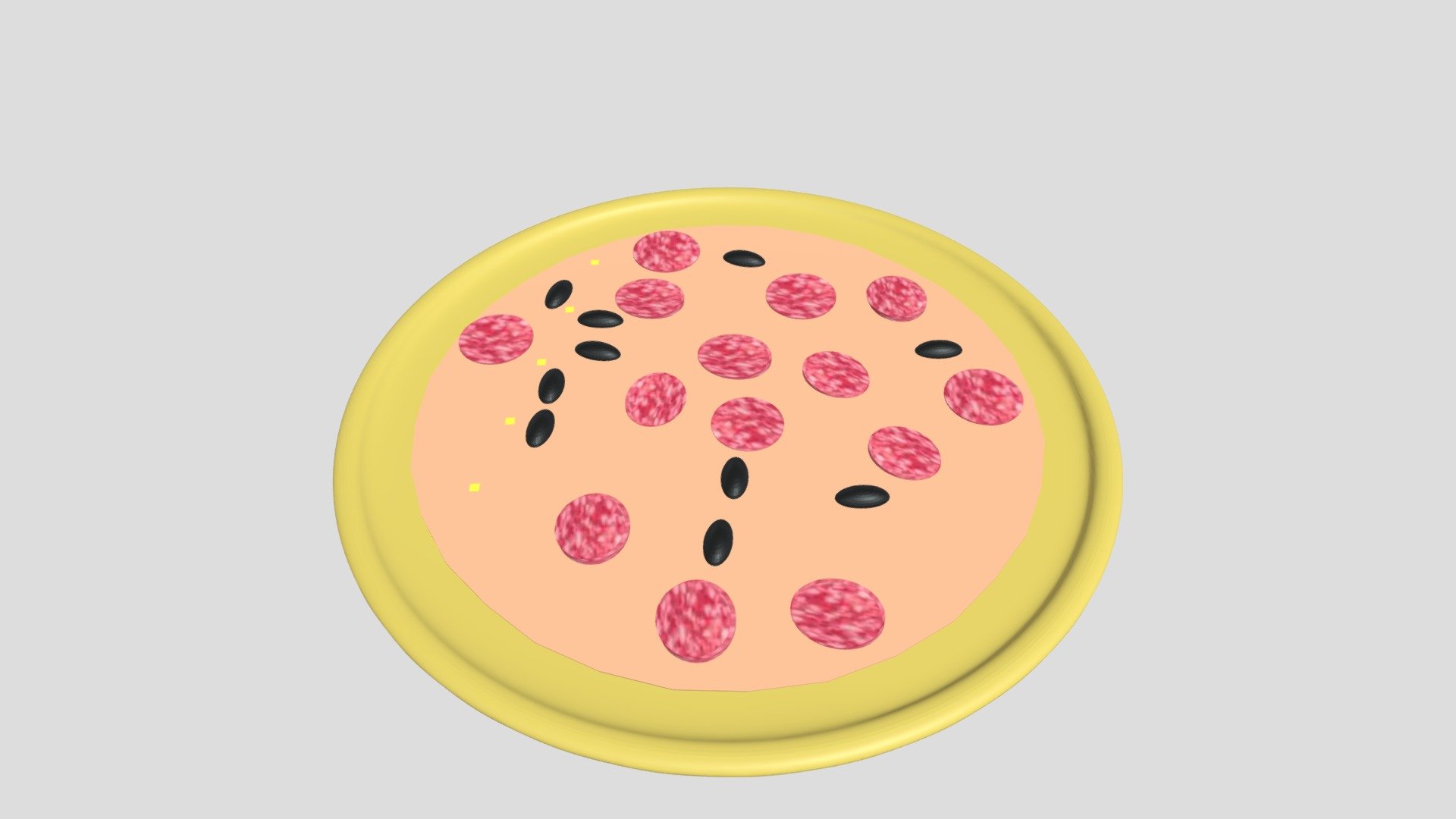 Pizza (new model) - Download Free 3D model by timmy (@timislav845455 ...