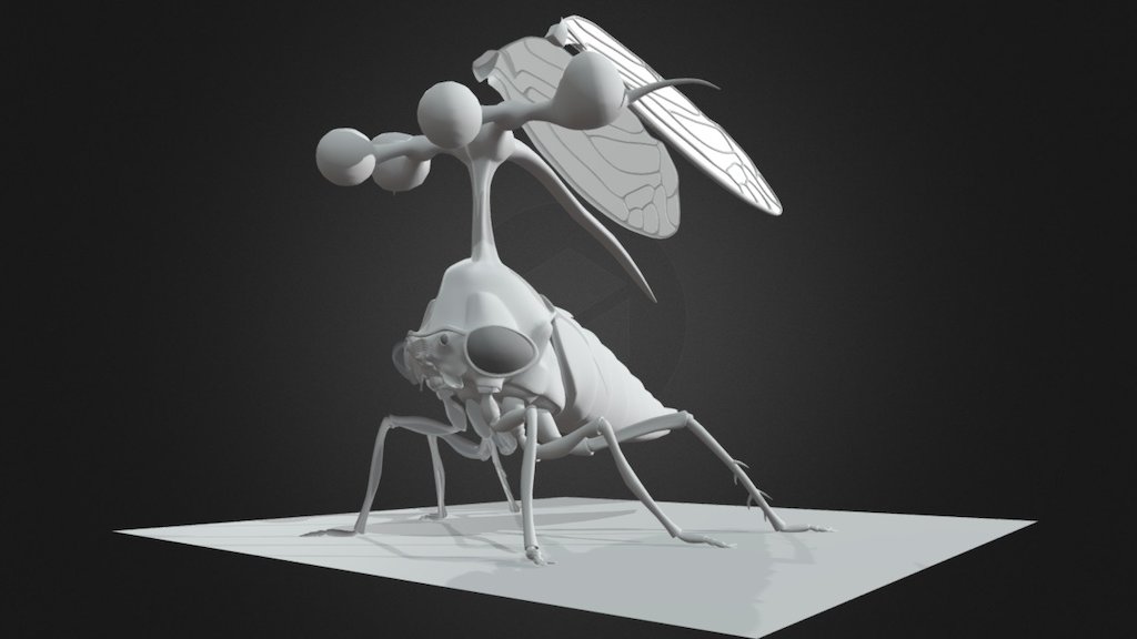 Treehopper Vs02 - 3D model by Journey of the Waterbear (@JoW) [43d28bd ...