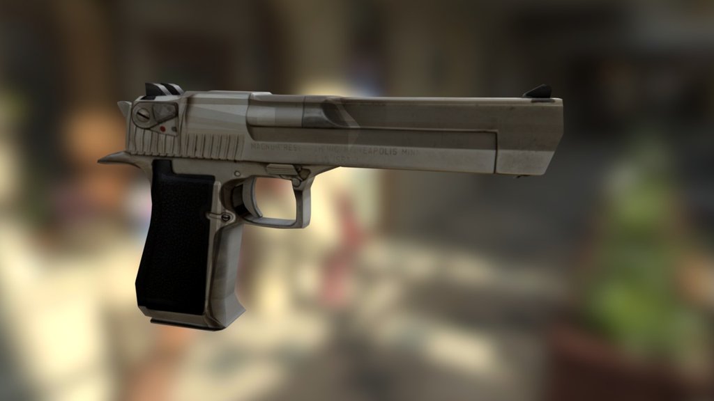 Deagle 2.0 - 3D model by Benne (@knugen) [43d5596] - Sketchfab