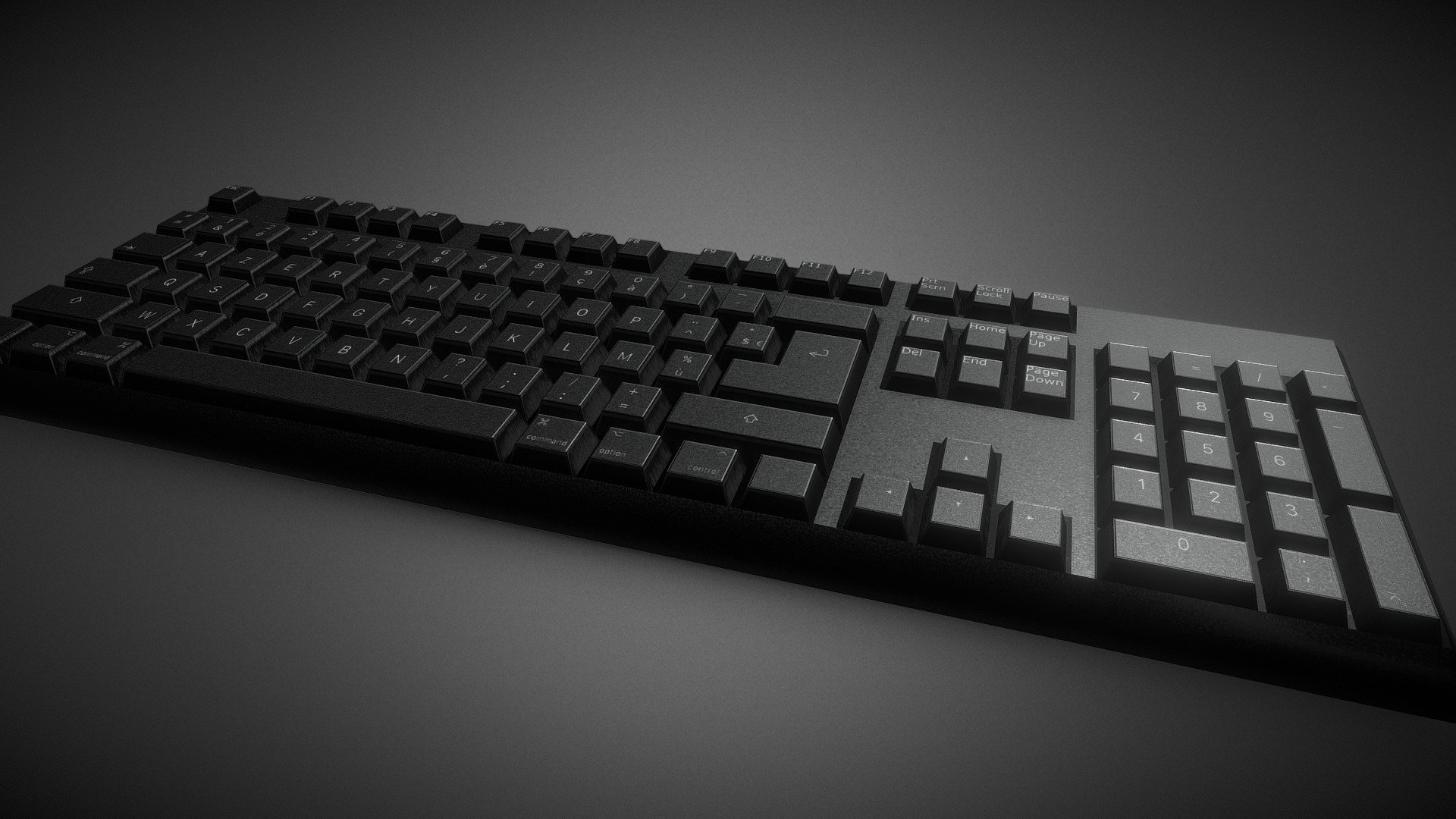 Keyboard - 3D model by pipboy [43d5c53] - Sketchfab