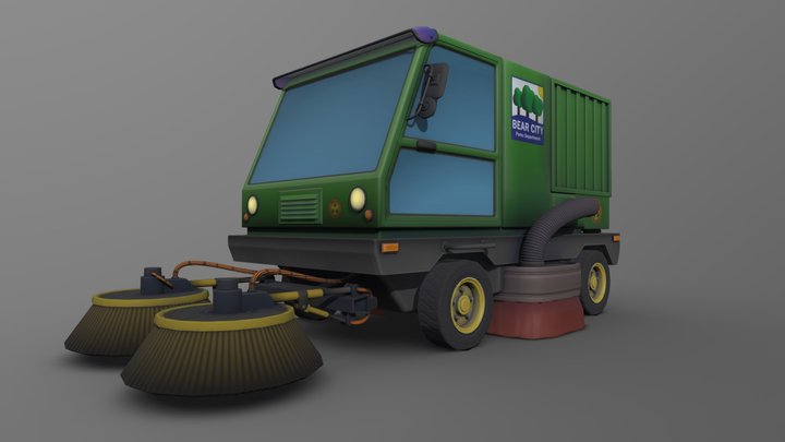 Street-sweeper 3D models - Sketchfab