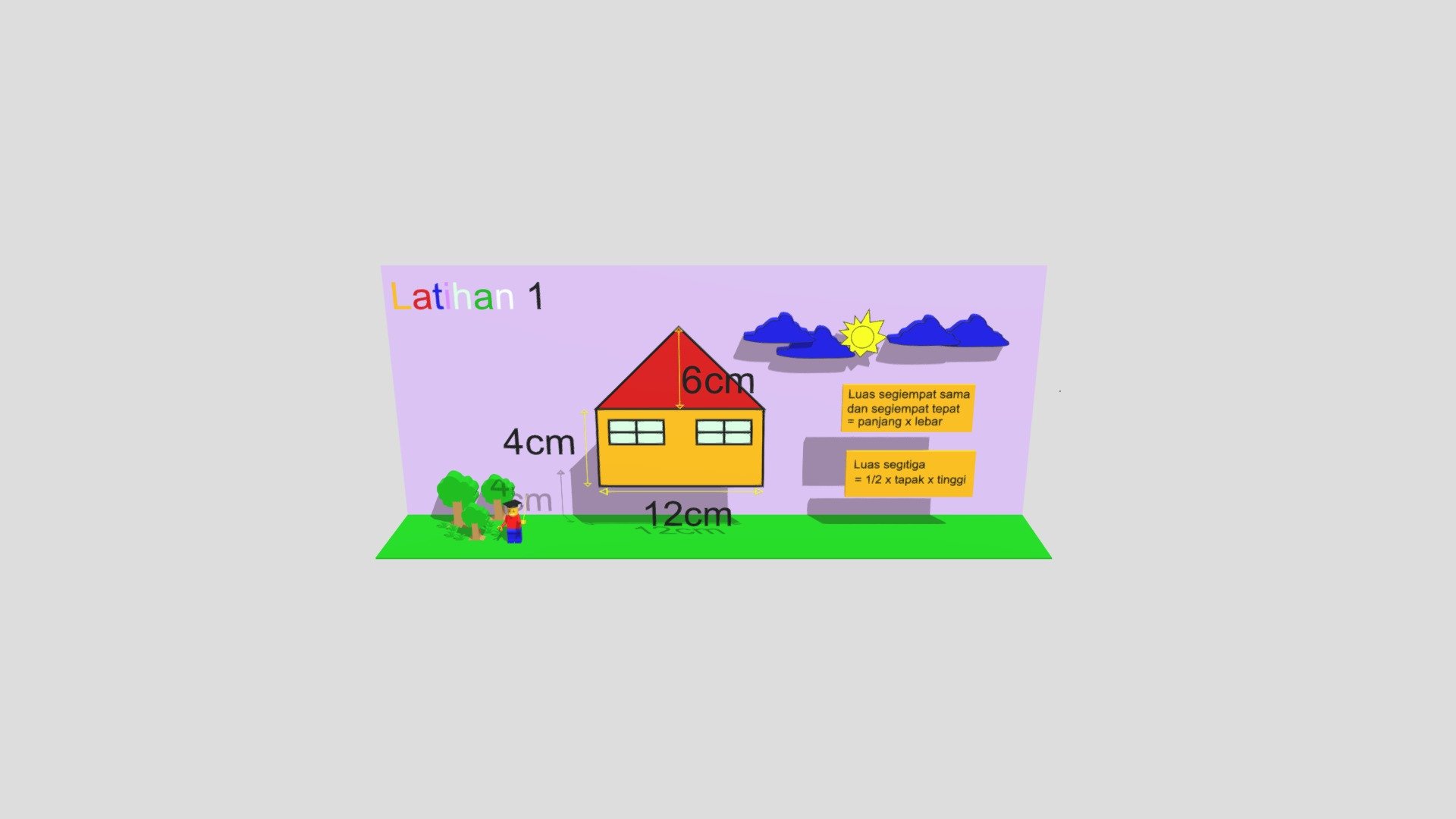 04.2 CONTOH BENTUK GABUNGAN_REV2 - Download Free 3D model by ...