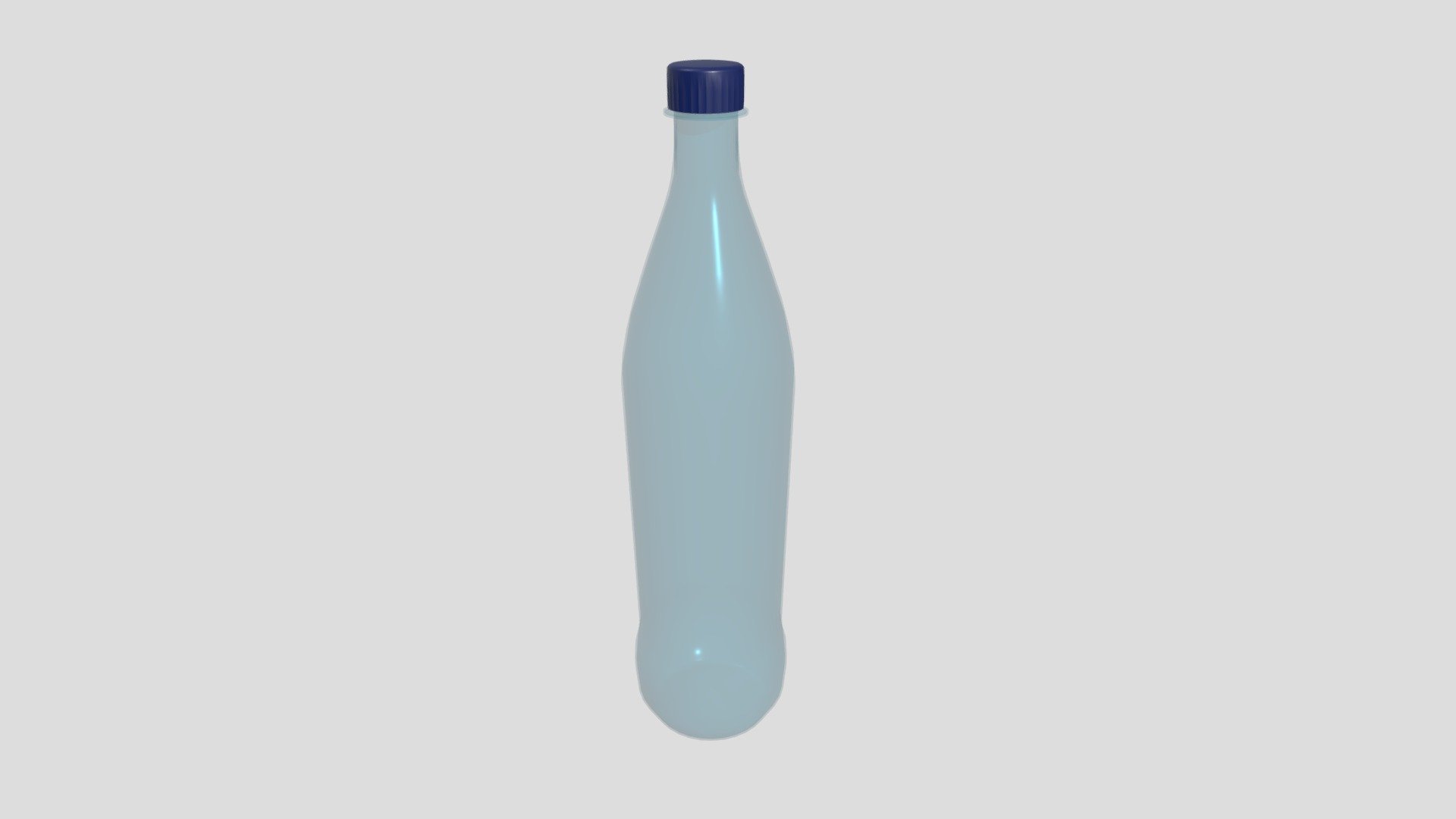 Simple Plastic Bottle - Download Free 3D model by mxdarkside [43d8847 ...