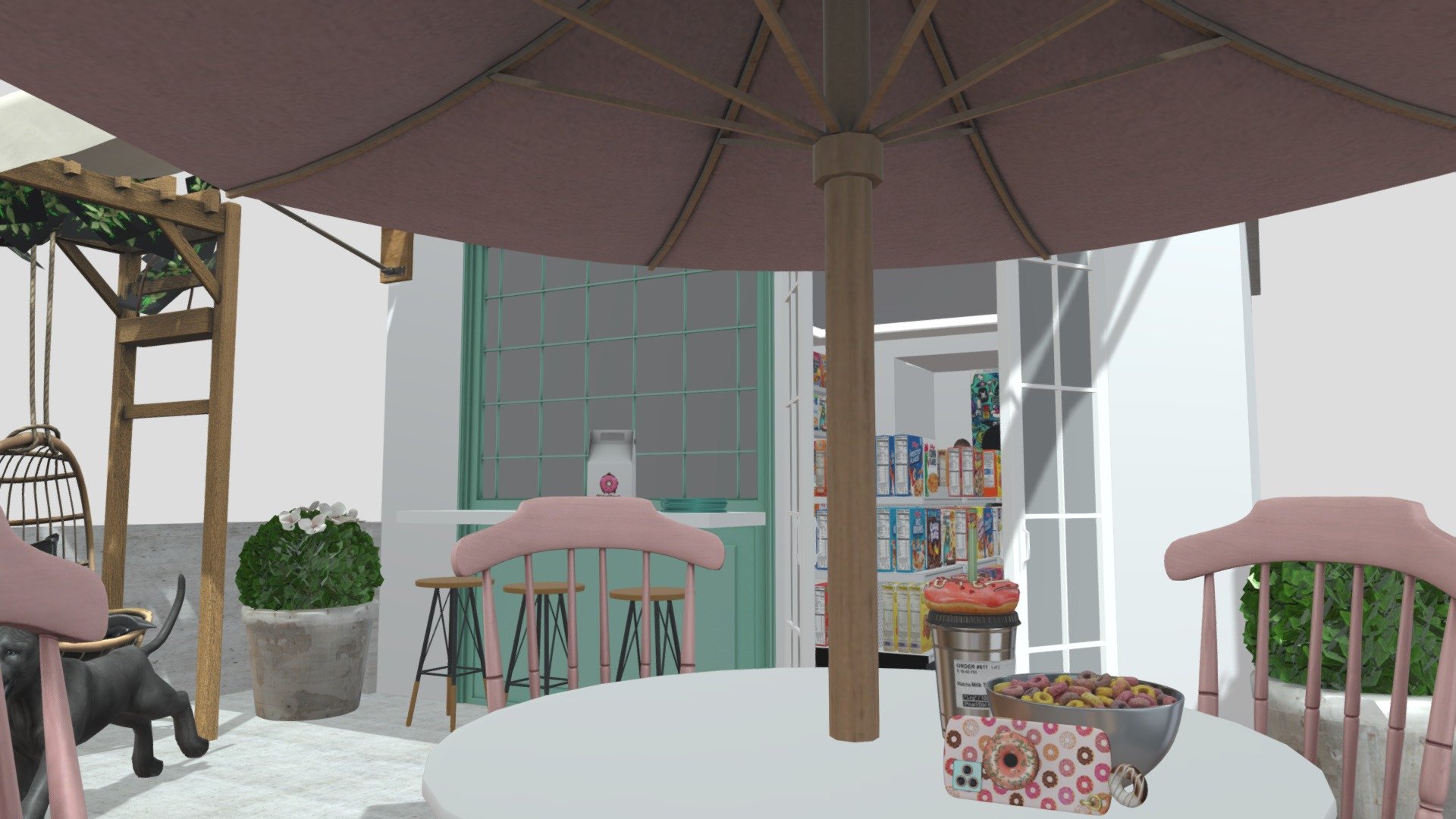 Cereal Store Interior Scene - FVART3D - 3D model by FVART3D.2 (@fvART ...