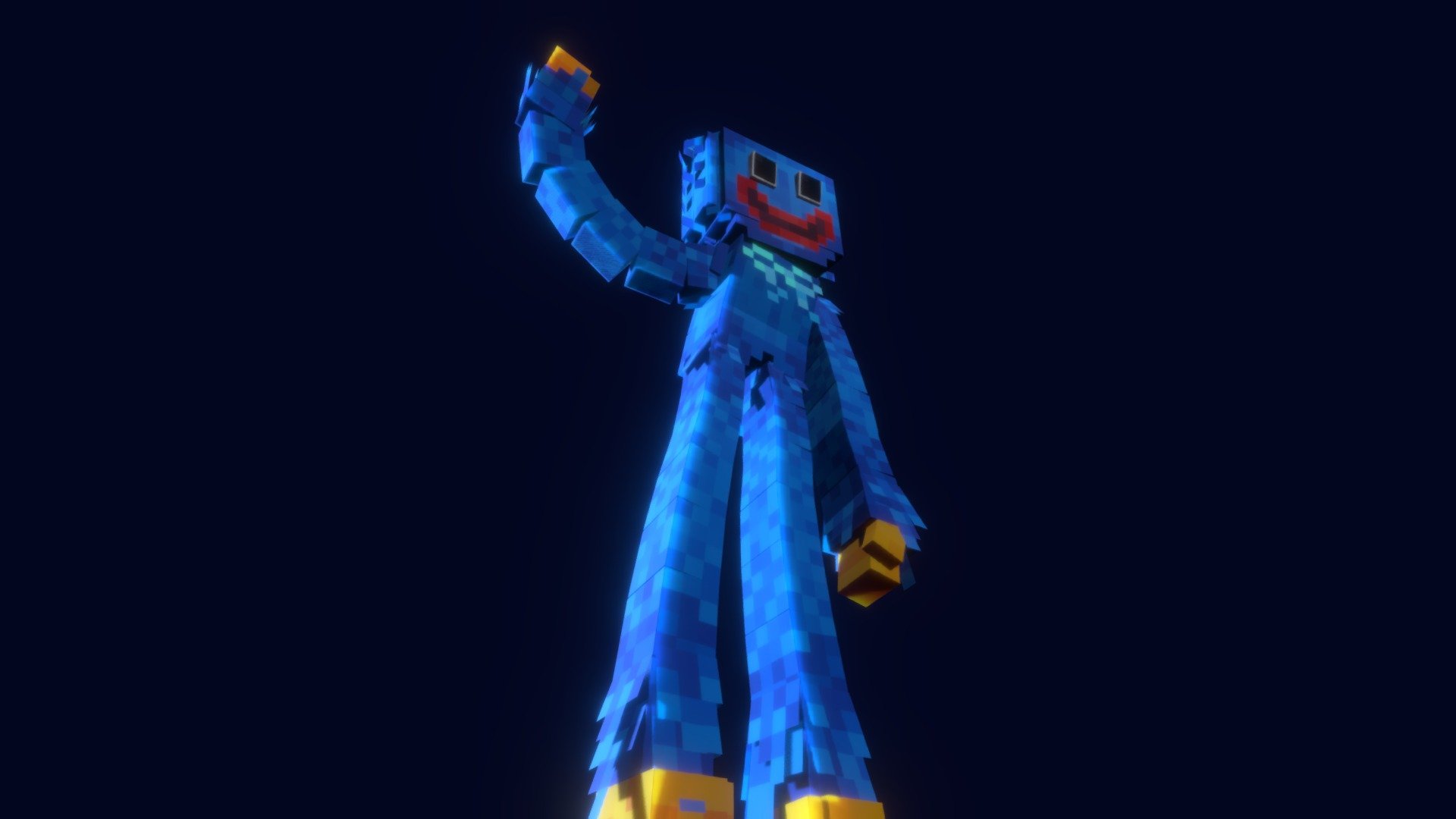 Ic Huggy Wuggy - 3D model by ICEyMC [43da067] - Sketchfab