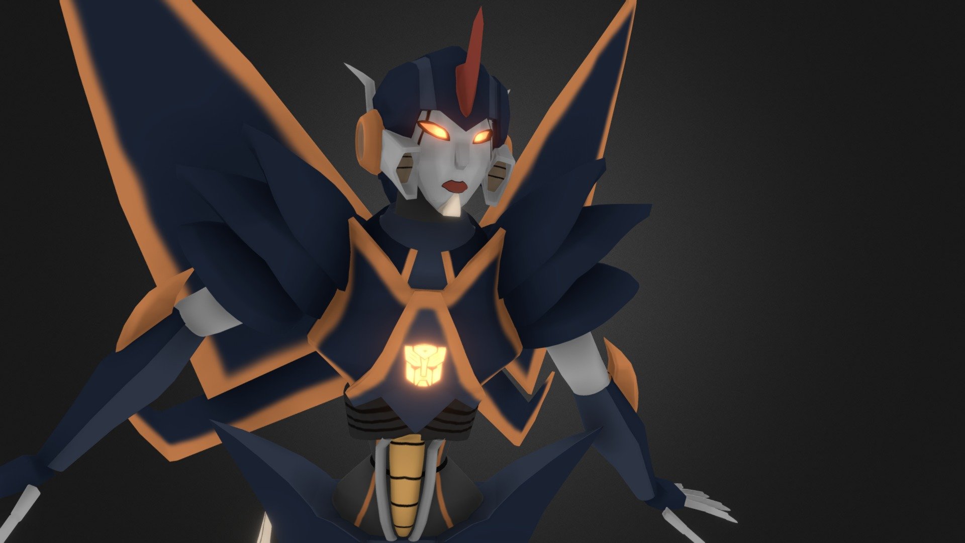 Transformers (Commission) - Seeker OC - 3D model by Chusei Kokoro ...